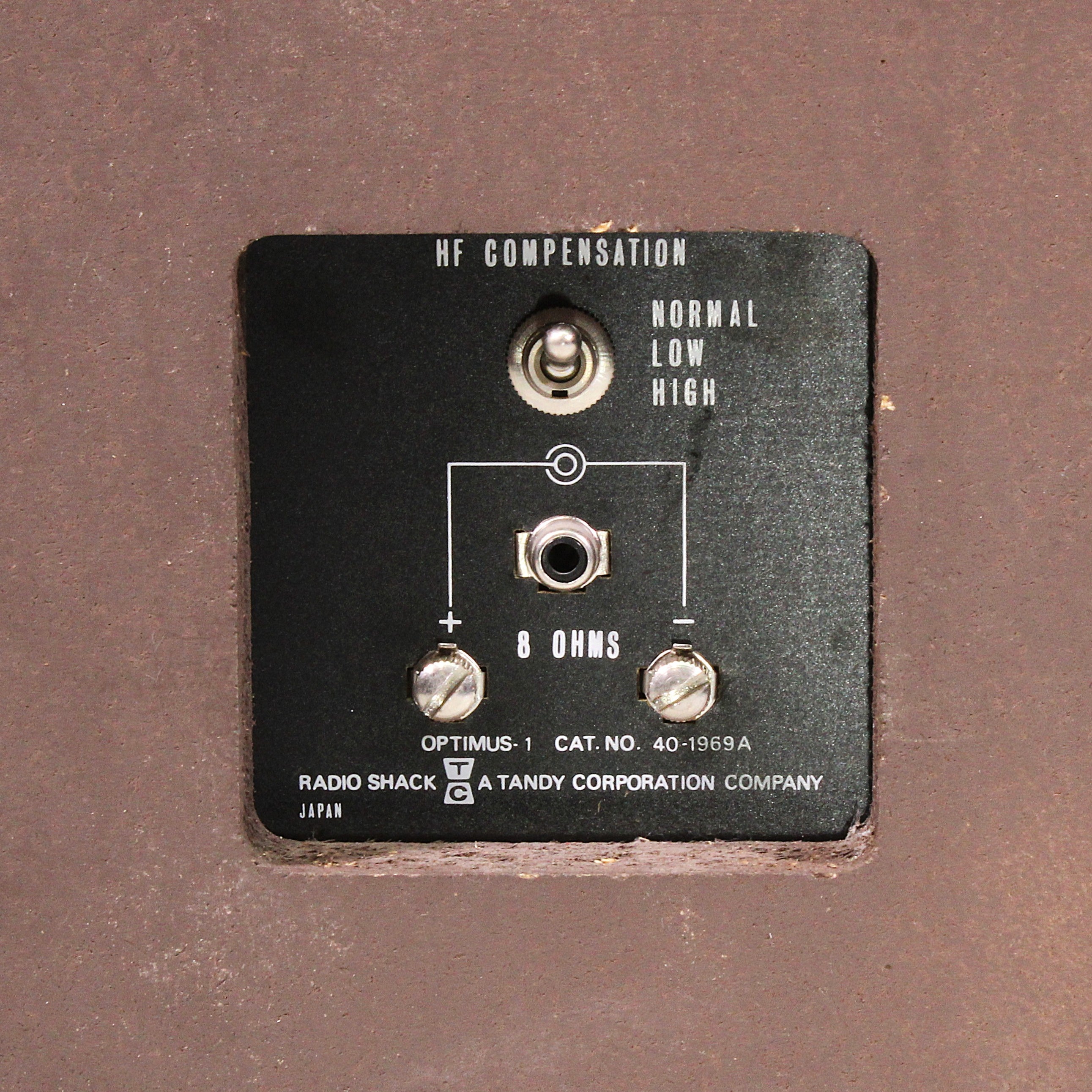 Realistic Optimus-1 Vintage 2-Way Speaker Pair (1969) — SpenCertified