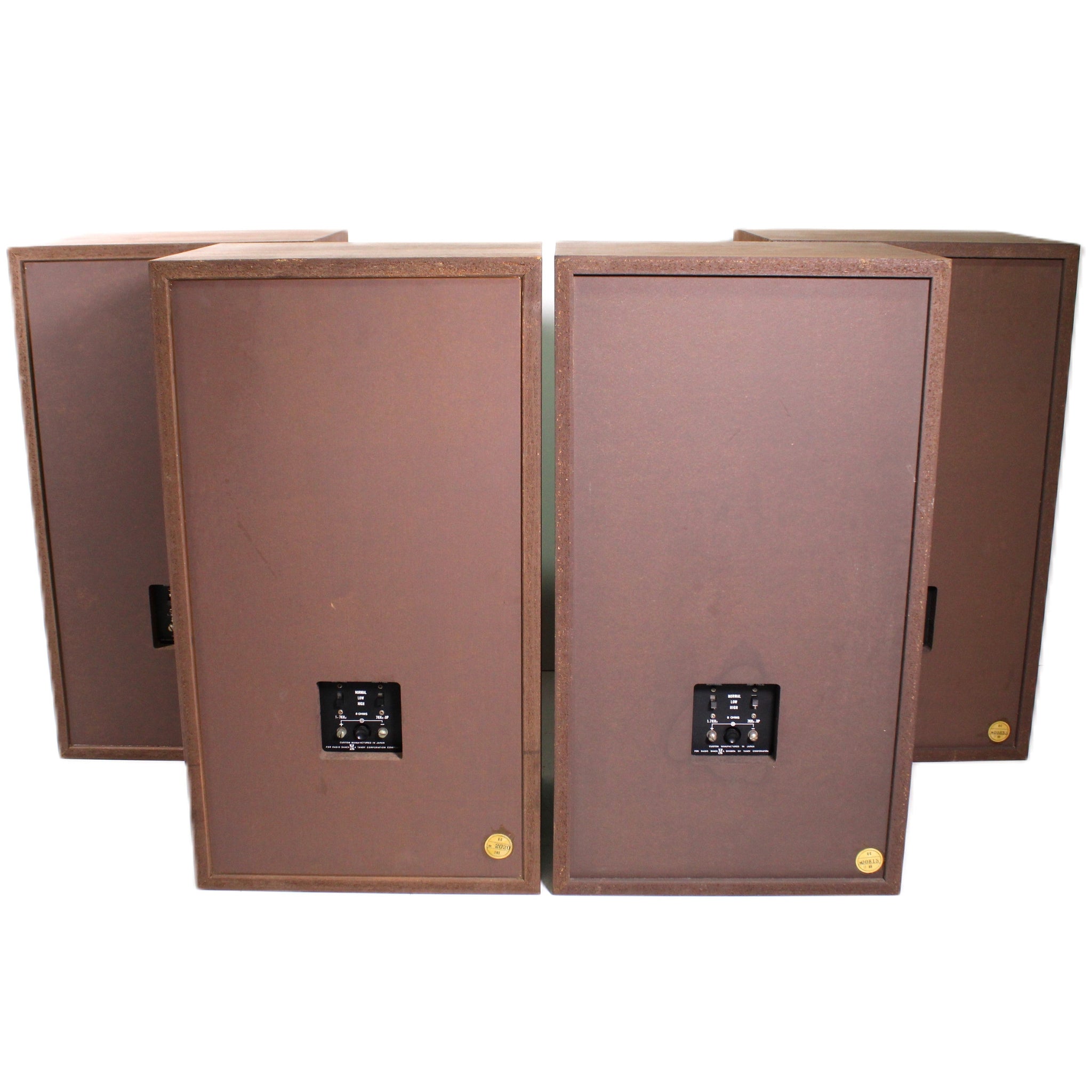 Realistic Optimus-5B Acoustic Suspension Speaker System Loudspeaker Pa