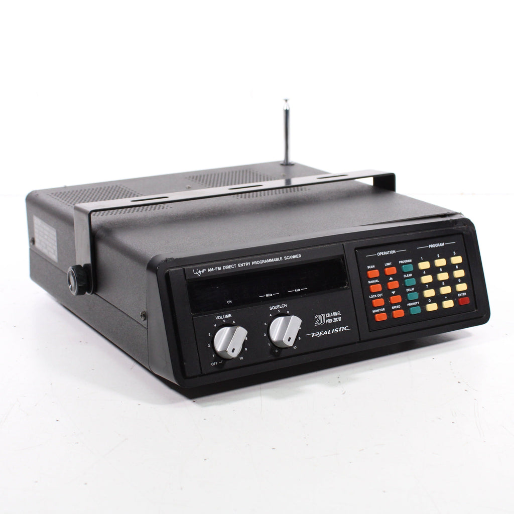 Realistic PRO-2020 20-112 VHF UHF AM FM Direct Entry Programmable Scan