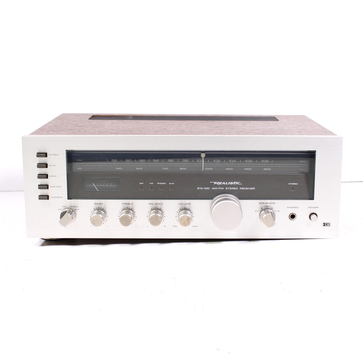 Realistic STA-100 Solid State AM/FM Stereo Receiver (1980) — SpenCertified