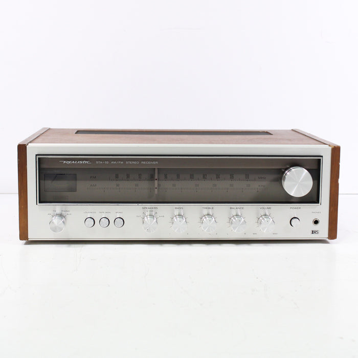 Realistic STA-52 Vintage AM/FM Quatravox Stereo Receiver Silver Face ...