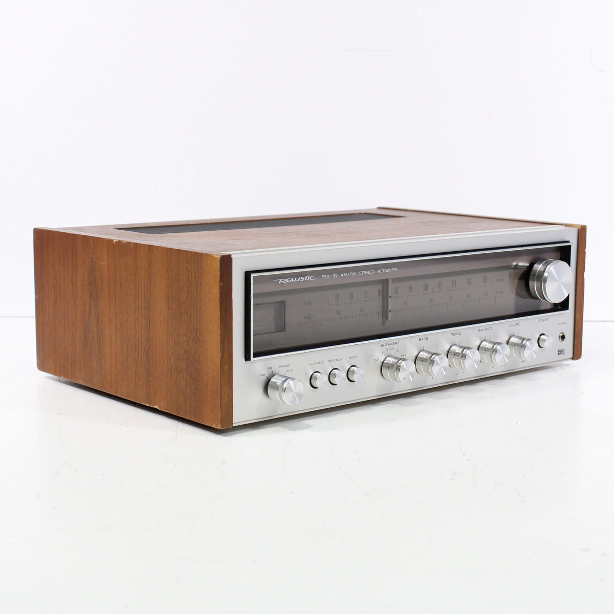 Realistic STA-52 Vintage AM/FM Quatravox Stereo Receiver Silver Face ...