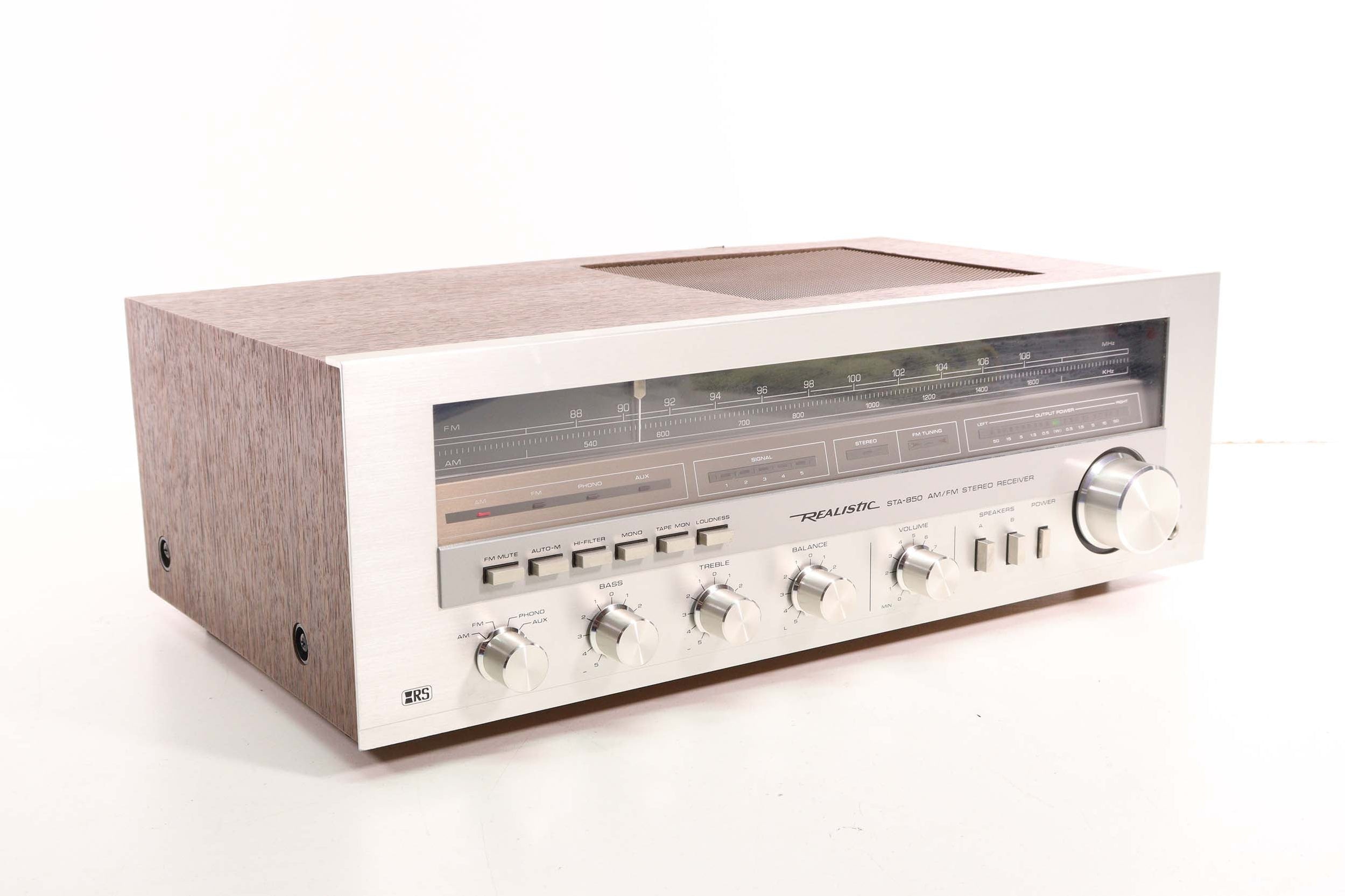 Realistic STA-850 Stereo Receiver Phono AM/FM Radio — SpenCertified