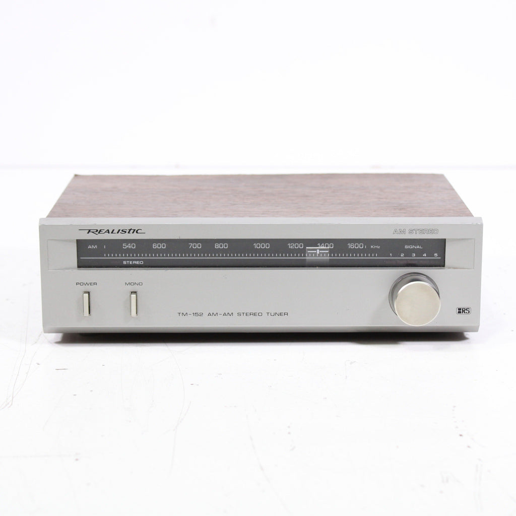 Realistic TM-152 Vintage AM Stereo Tuner Compact