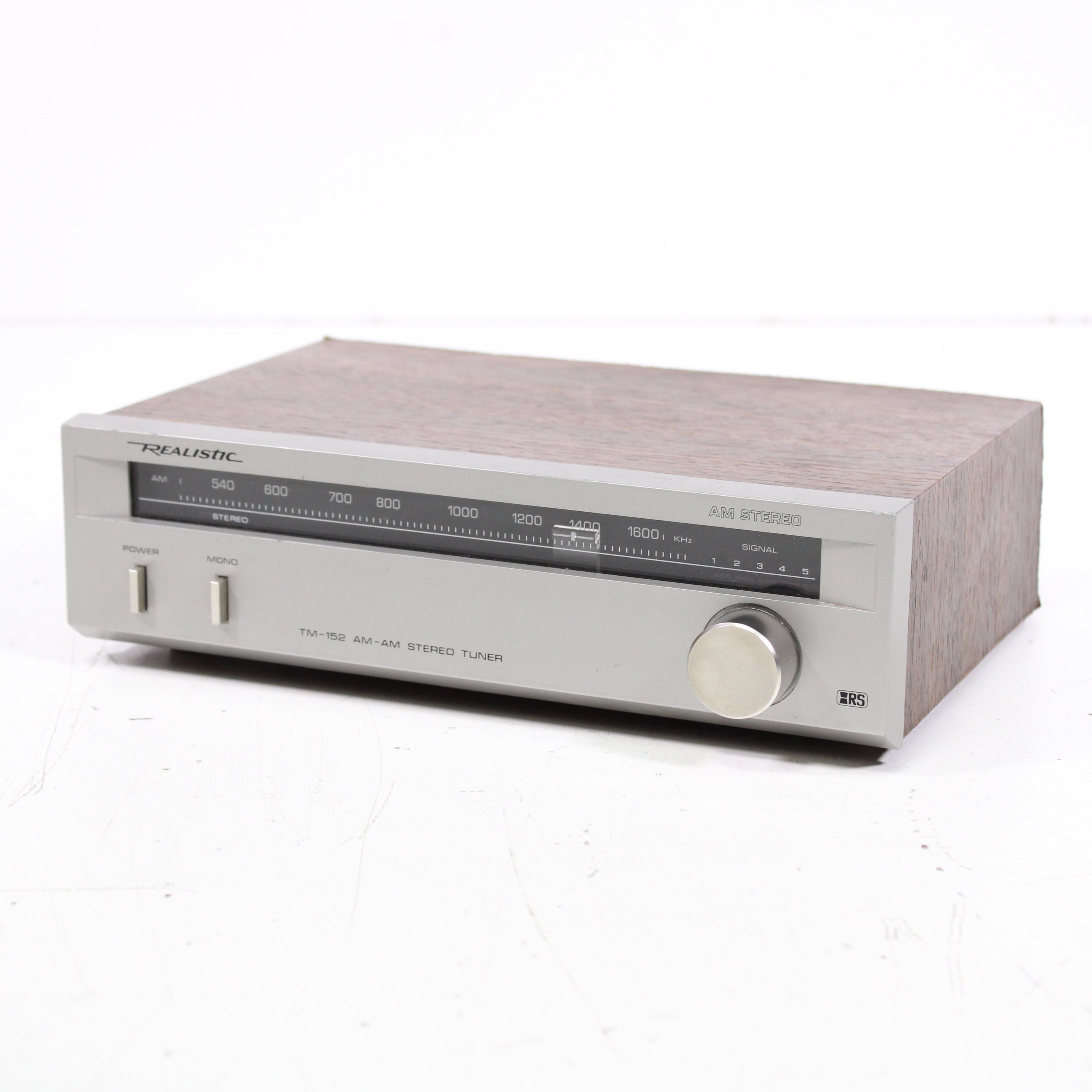 Realistic TM-152 Vintage AM Stereo Tuner Compact — SpenCertified