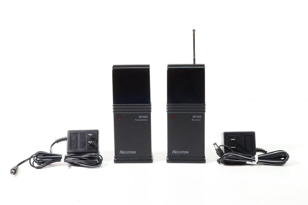 Recoton IR100 Remote Control Extender Transmitter & Receiver Set with