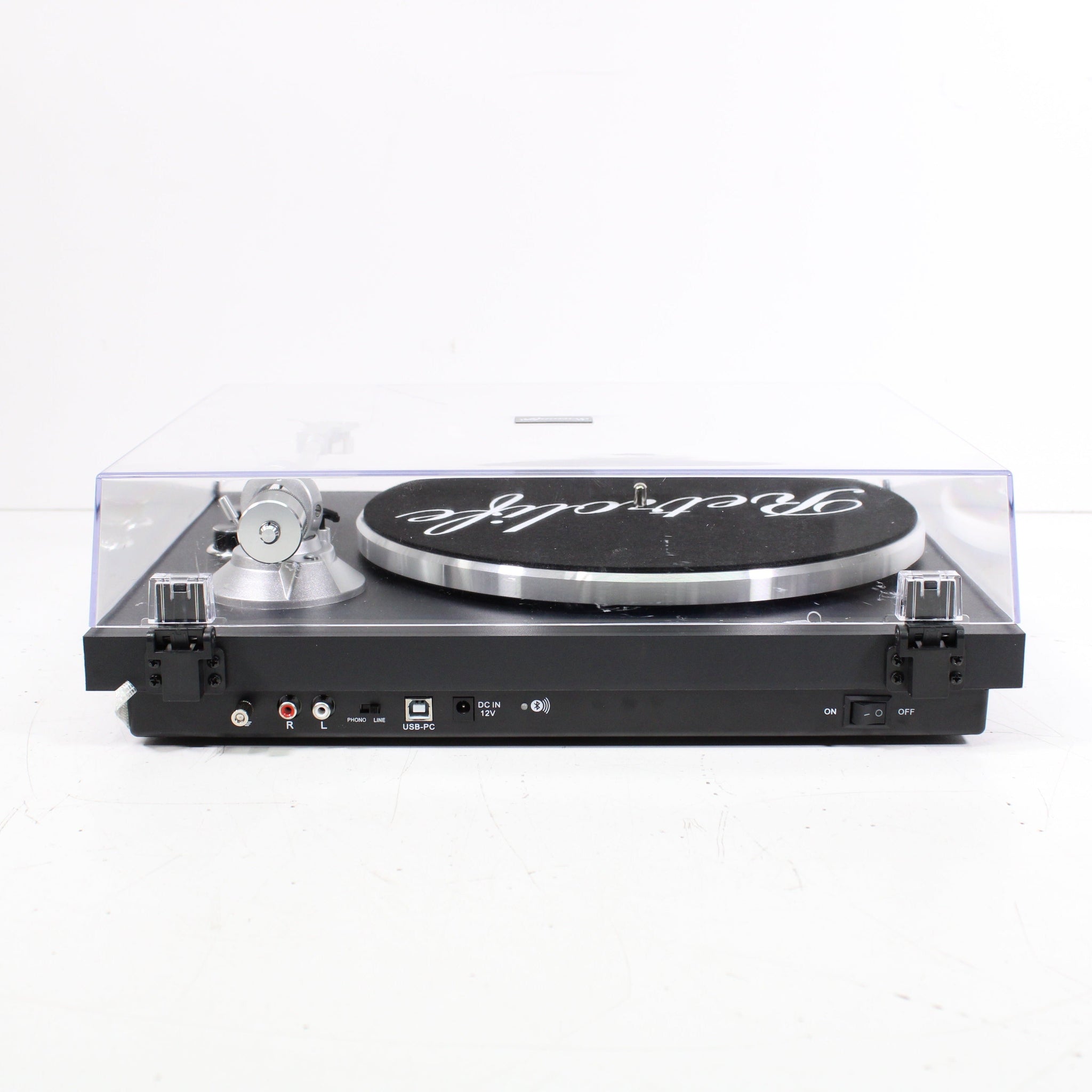 Retrolife Seasonlife HQ-KZ006 Belt-Driven Turntable Record Player BLAC