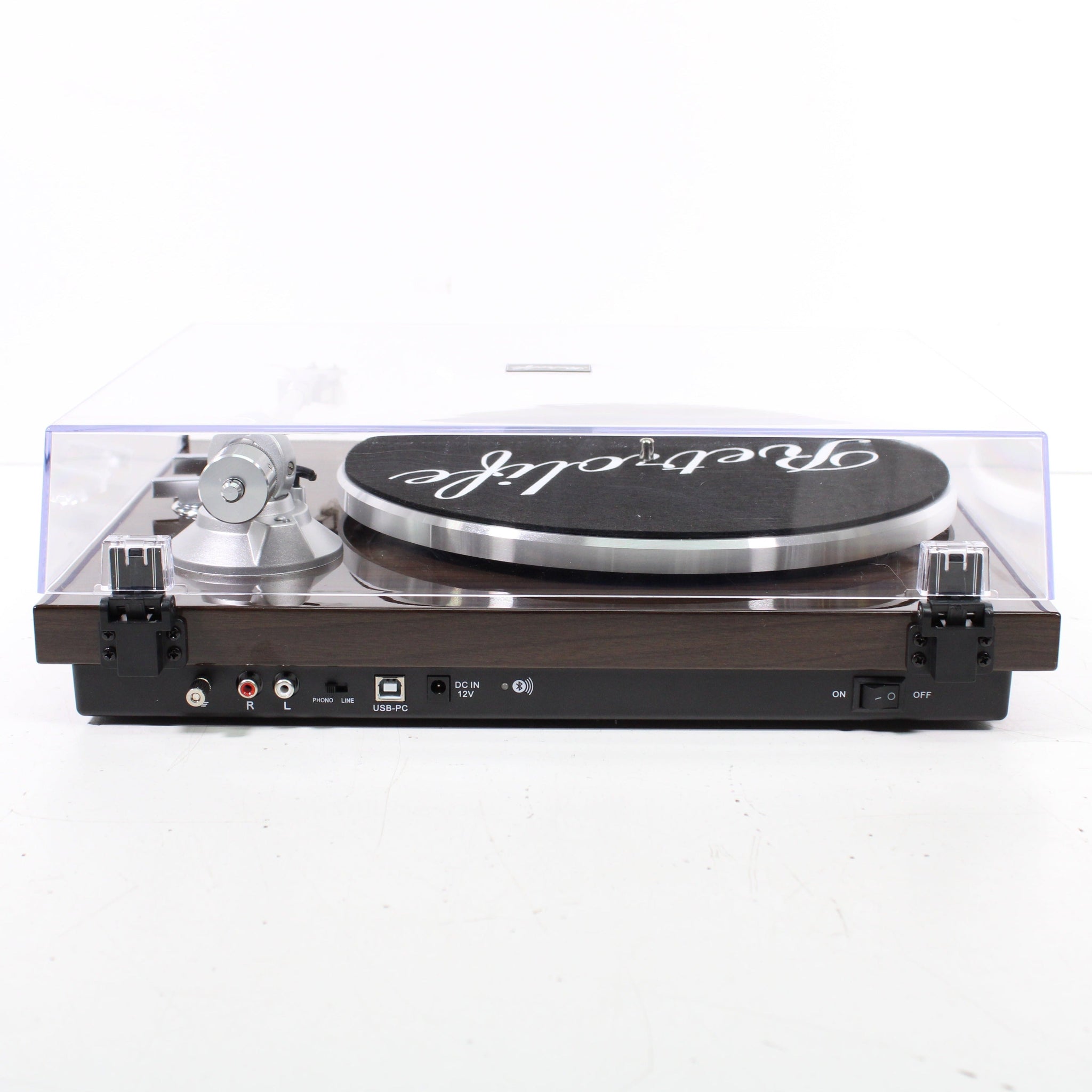Retrolife Seasonlife HQ-KZ006 Belt-Driven Turntable Record Player BROW