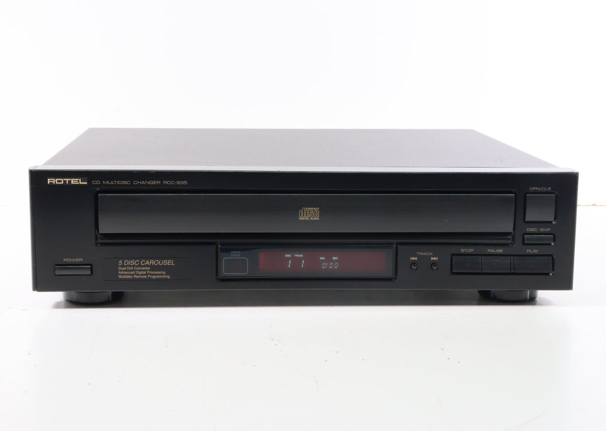 Rotel RCC-935 5-Disc Carousel CD Multidisc Changer Player — SpenCertified