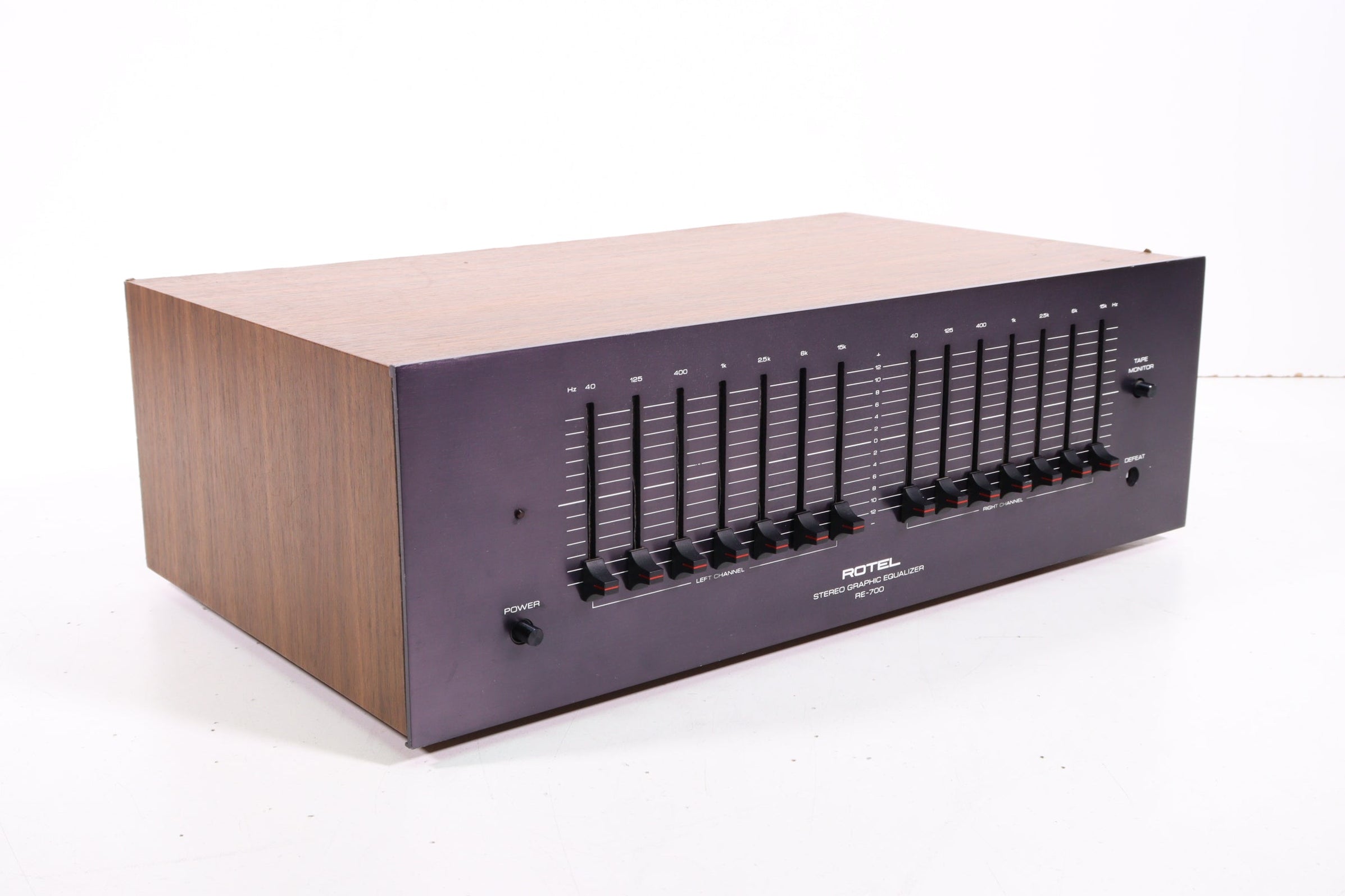 Rotel RE-700 Stereo Graphic Equalizer — SpenCertified