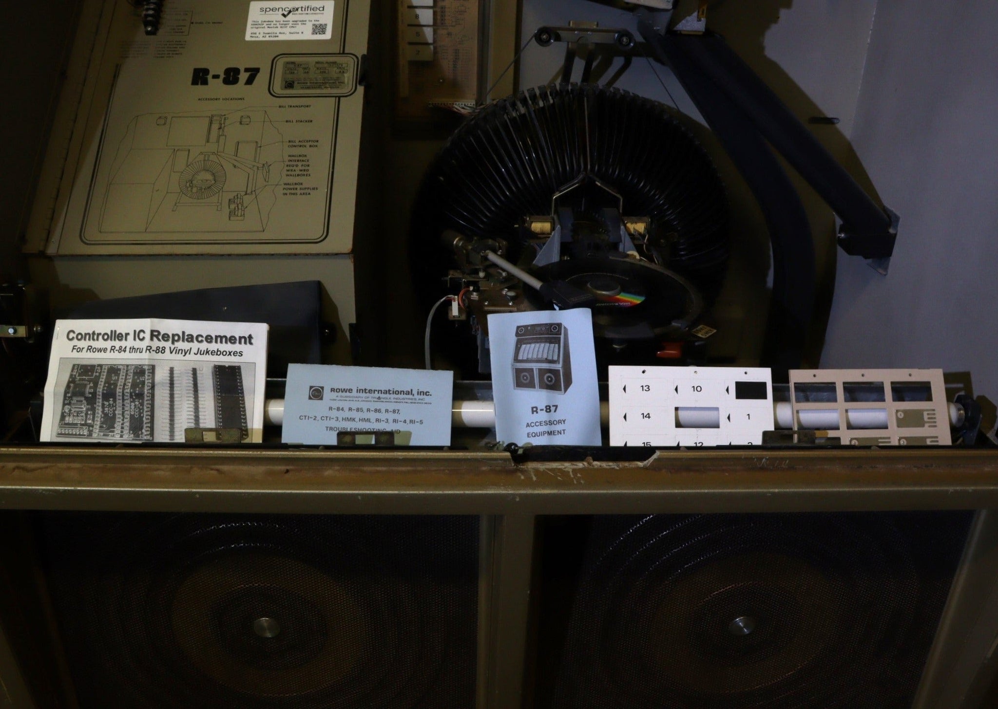 Rowe Ami R-87 Vintage Record Player Vinyl Jukebox (AS IS) (PICKUP ONLY