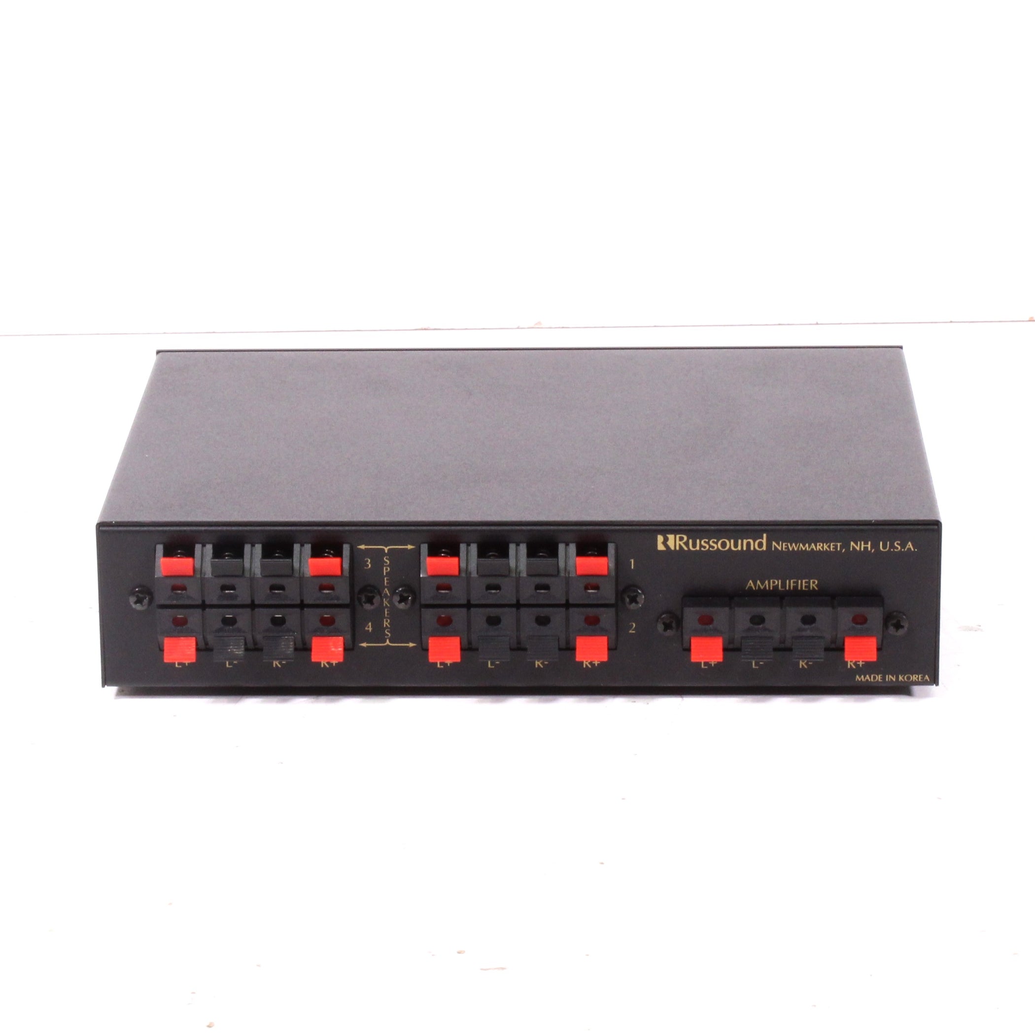 Russound SS-4 4 Pair Stereo Speaker Selector w/ Automatic Impedance Ma ...