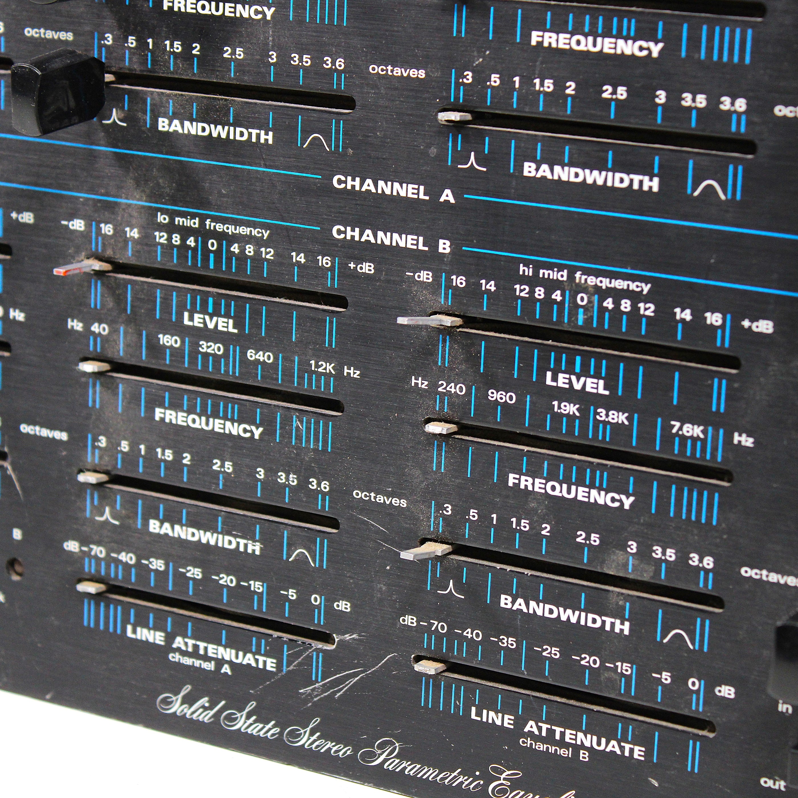 SAE 2800 Solid State Stereo Parametric Equalizer (AS IS) — SpenCertified