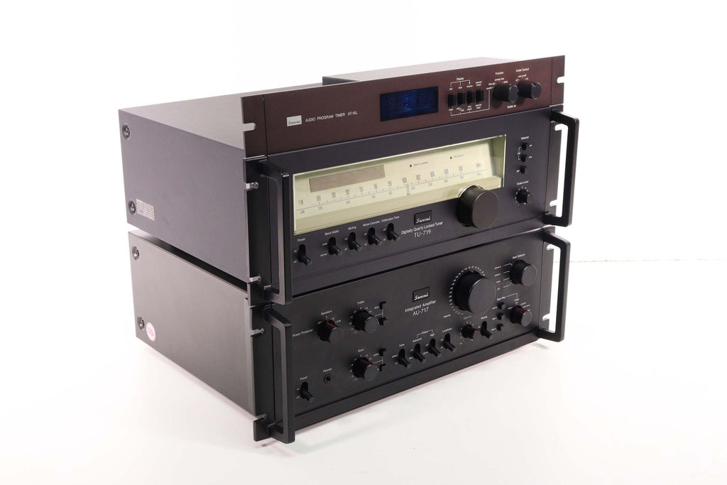 SANSUI BUNDLE AT-15L Timer/TU-719 Tuner/AU-717 Amplifier