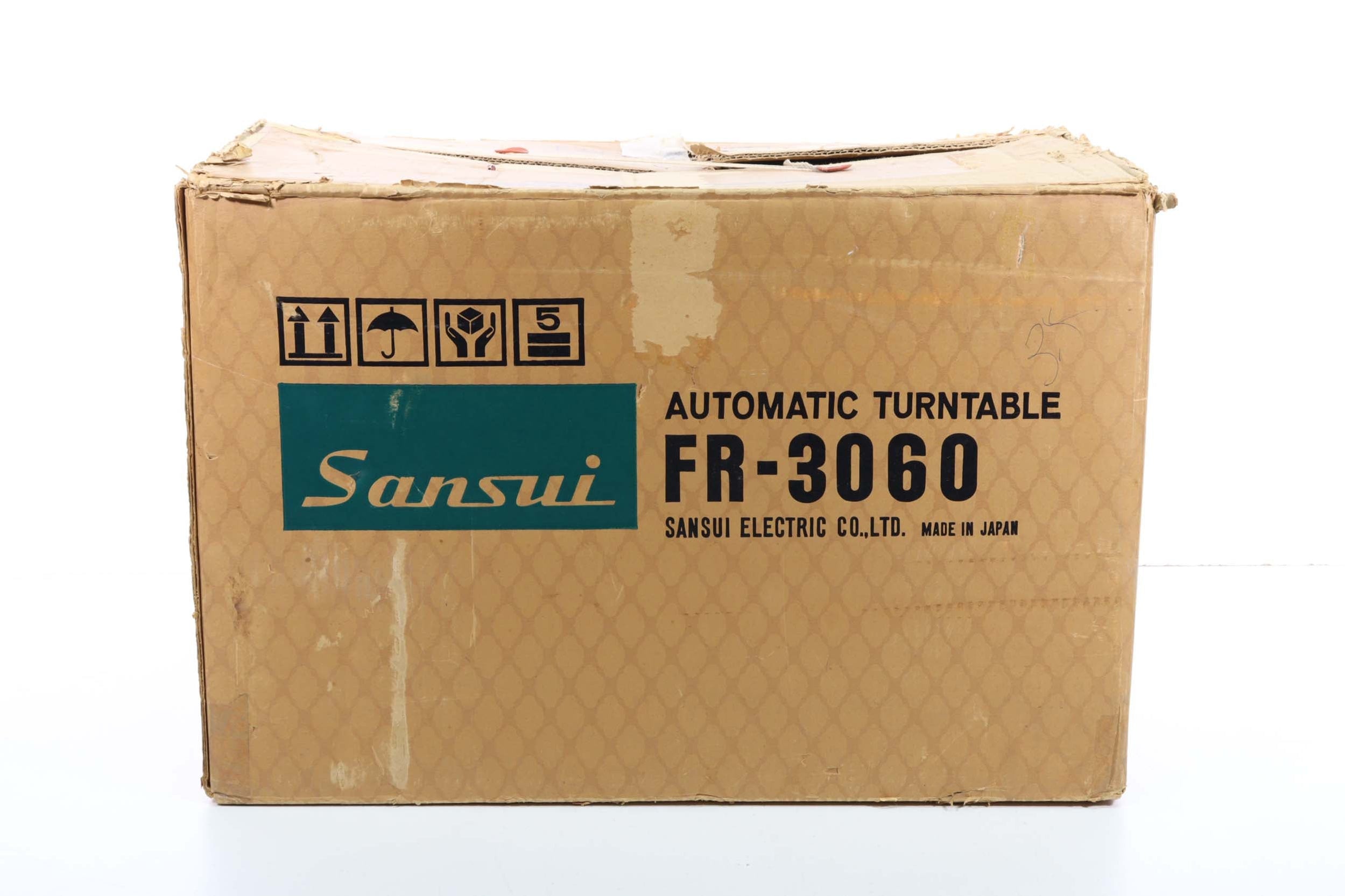 SANSUI FR-3060 Vintage Wooden Automatic Turntable (Original Box ...
