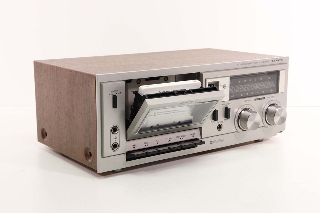 Sanyo RD5008 Vintage Stereo Cassette Deck