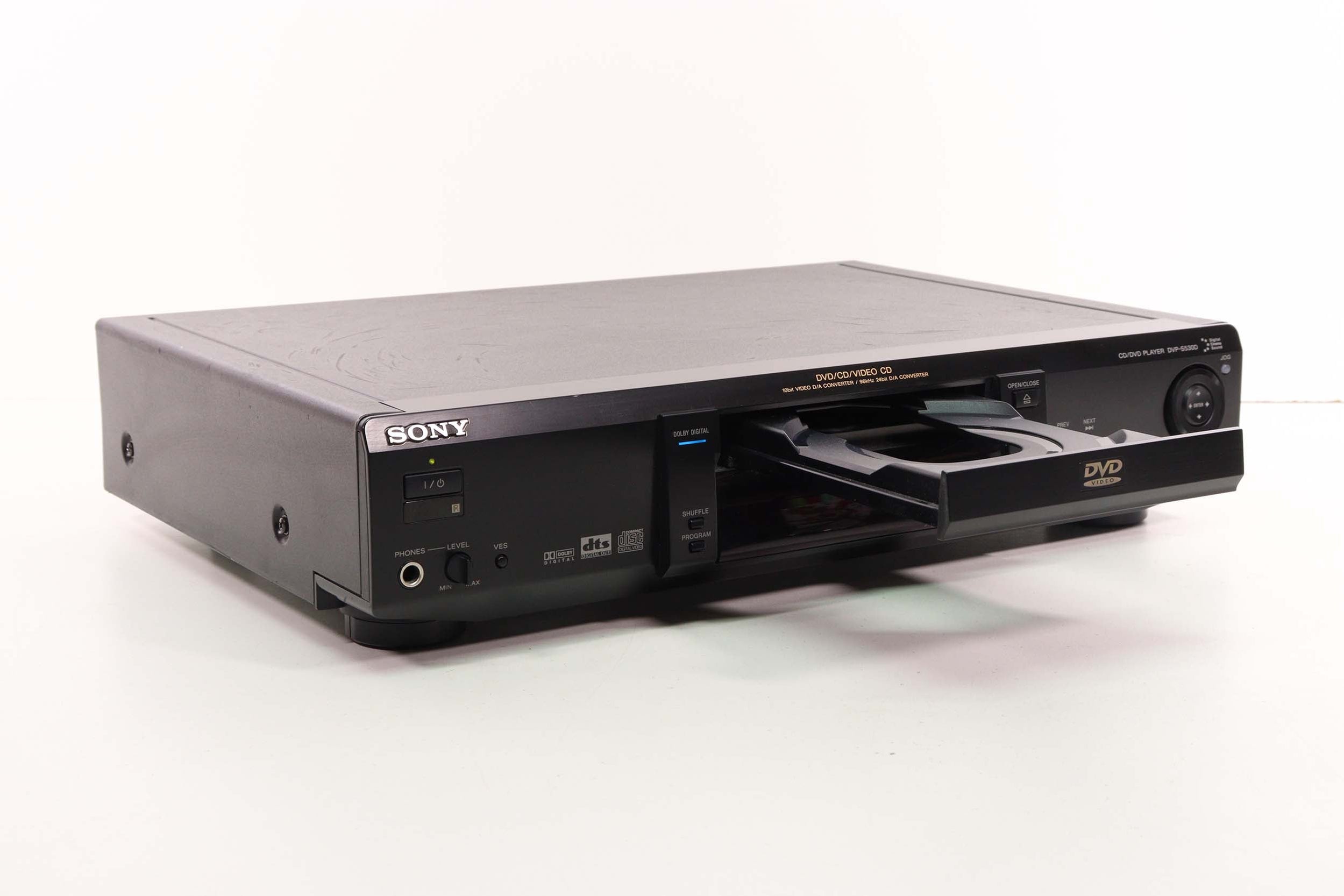 SONY DVP-S530D Single Disc DVD/CD Player (No Remote) — SpenCertified