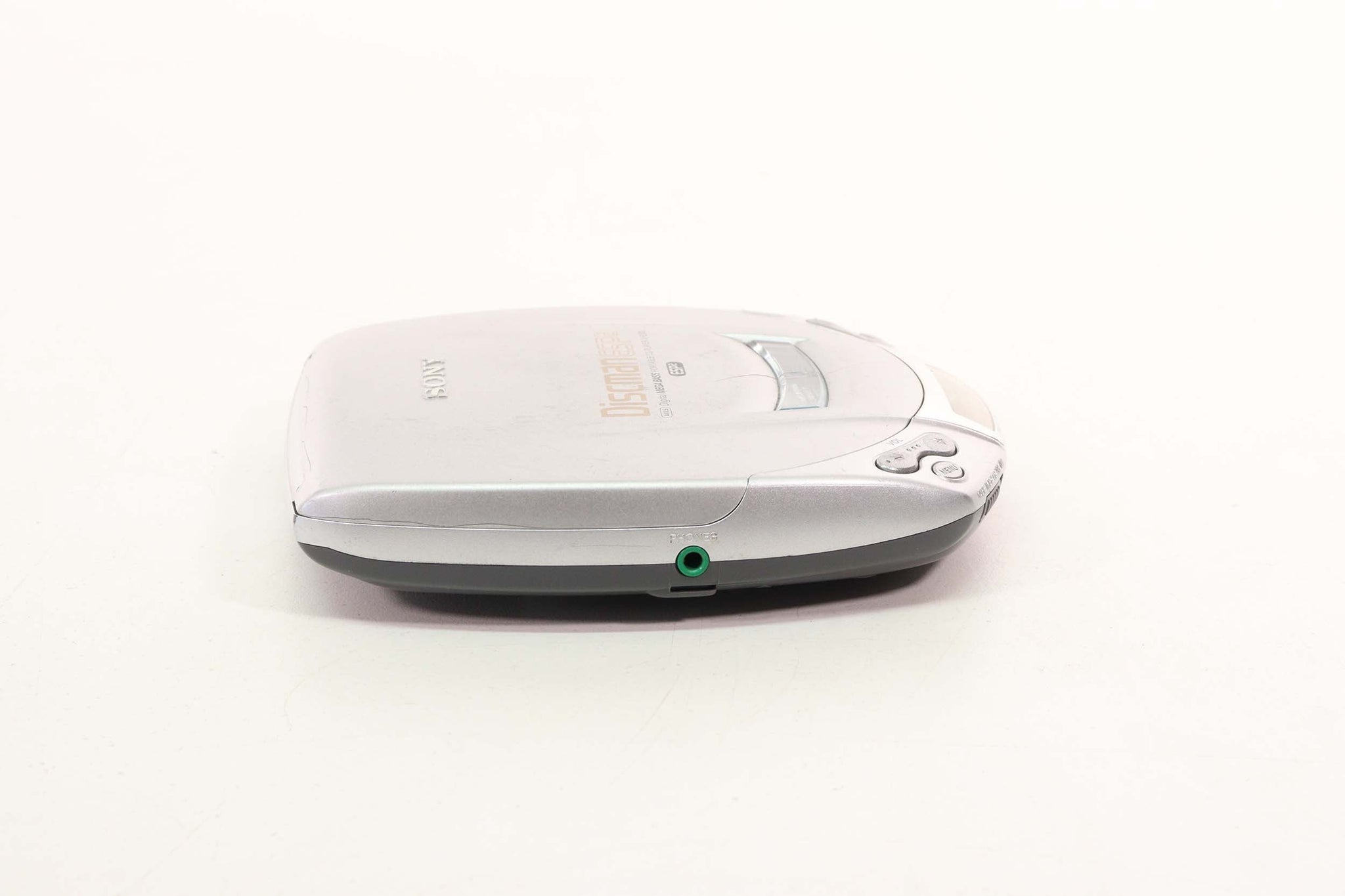 SONY DiscmanESP2 D-E200 Discman Silver Portable CD Player — SpenCertified