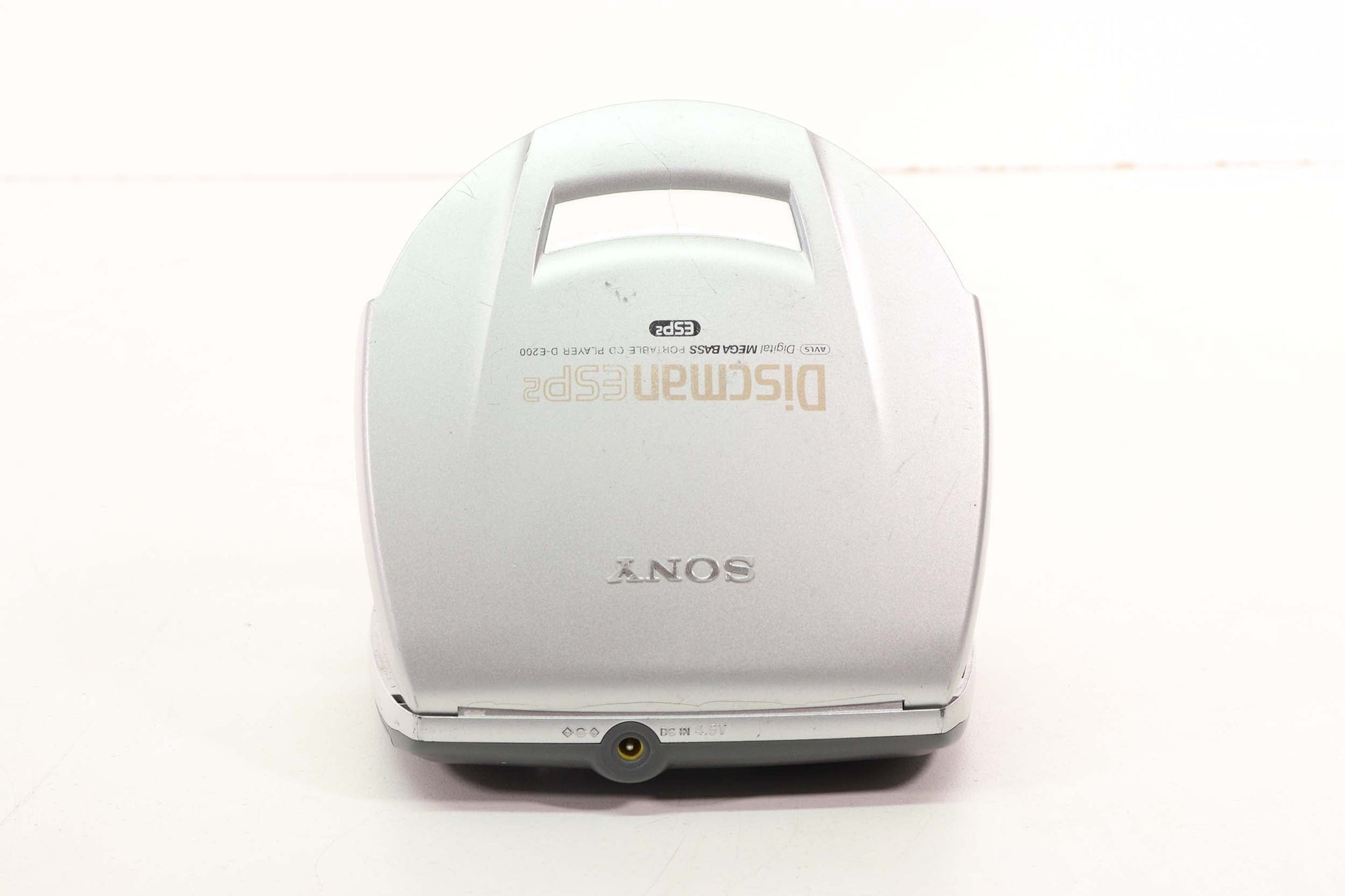 SONY DiscmanESP2 D-E200 Discman Silver Portable CD Player — SpenCertified