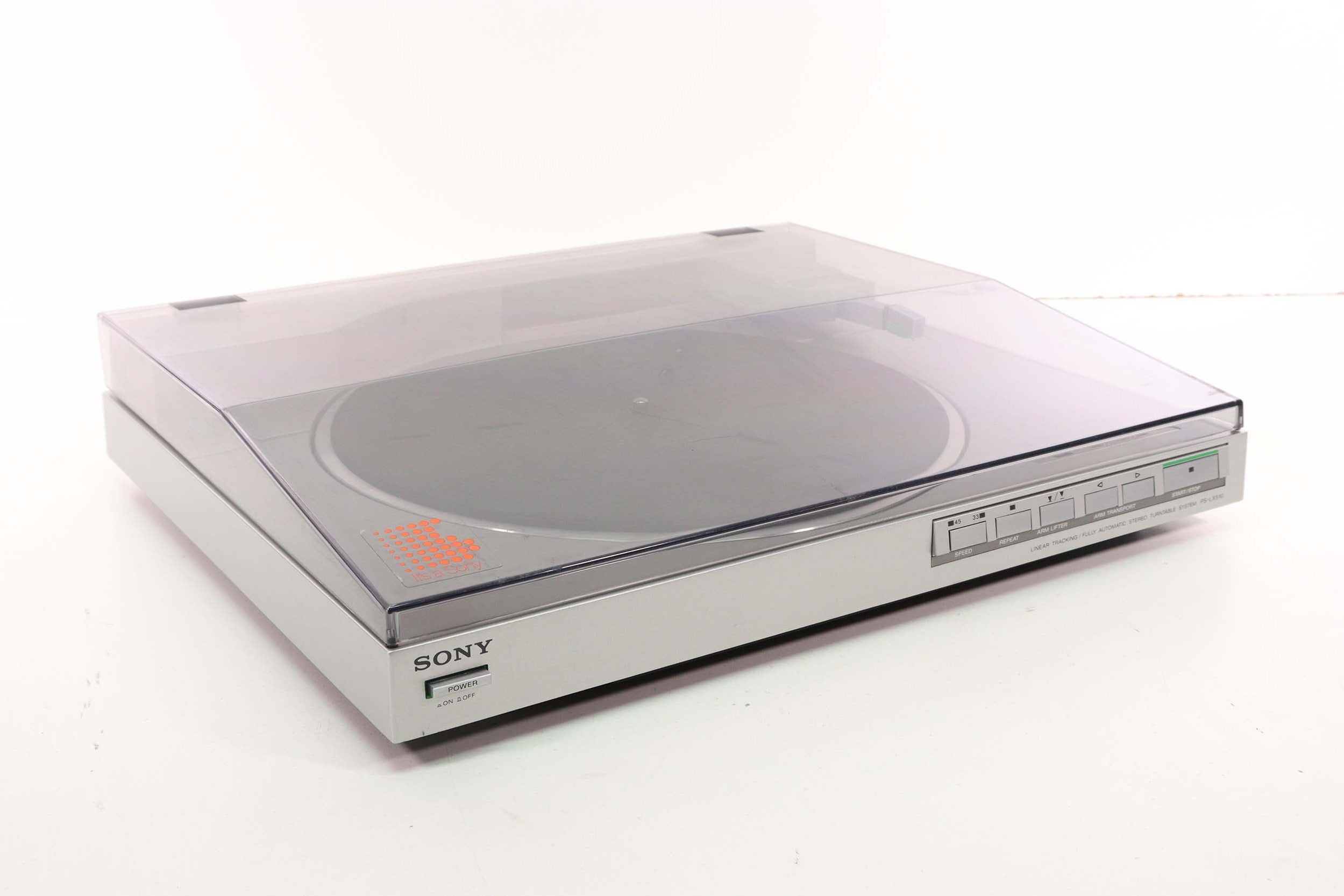 SONY PS-LX510 Linear Tracking/Fully Automatic Stereo Turntable System ...