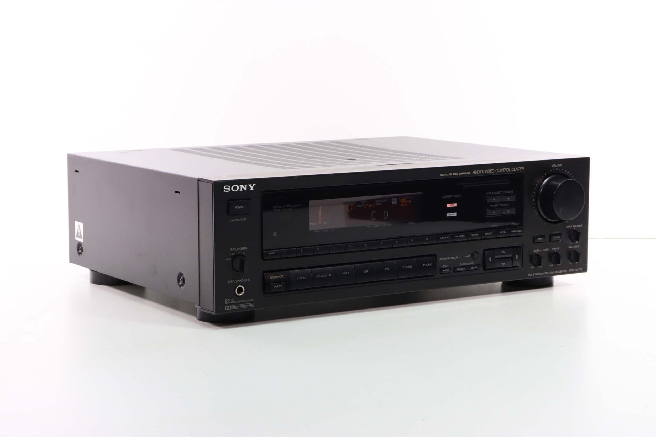 SONY STR-AV770 FM Stereo/FM-AM Receiver (No Remote) — SpenCertified