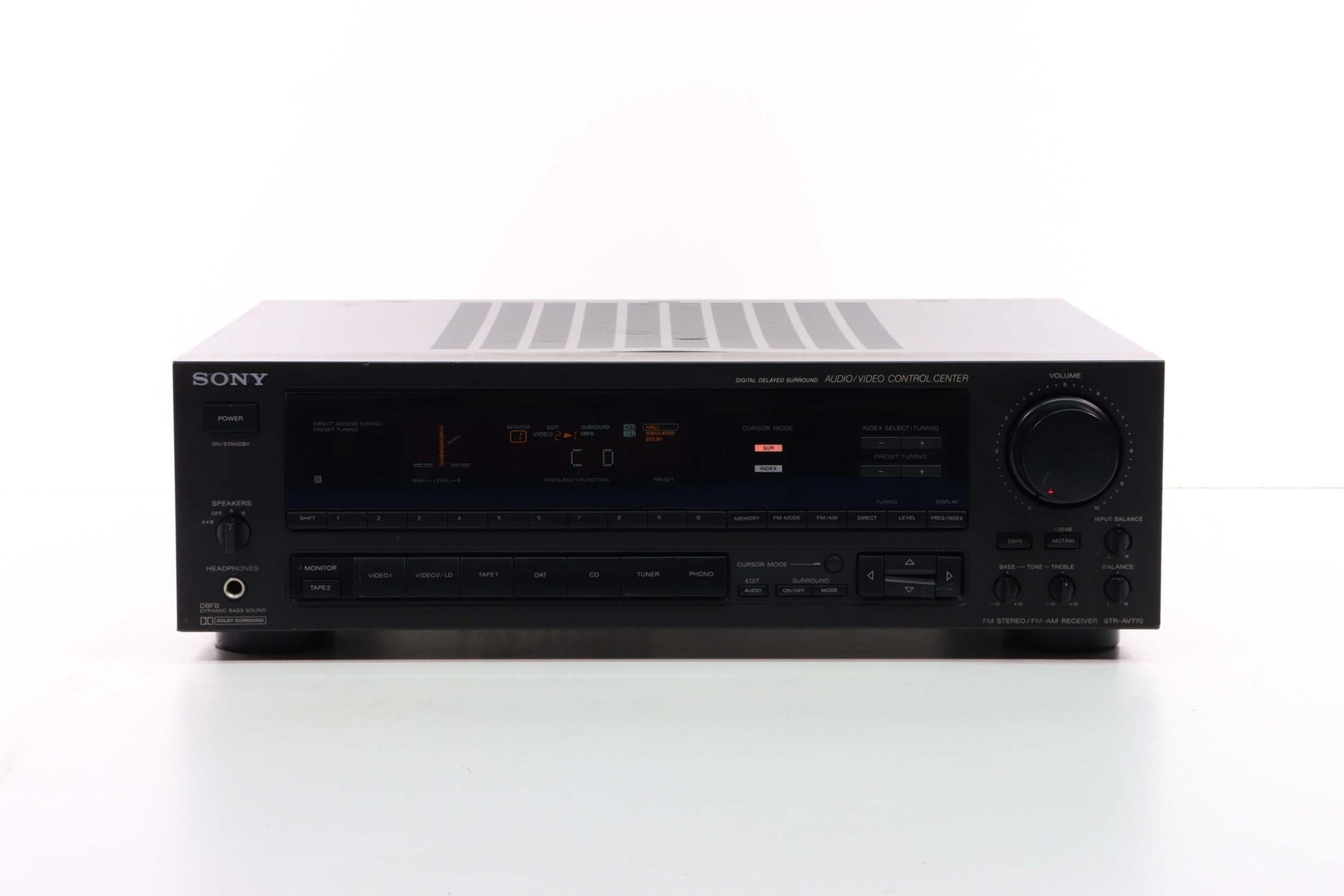 SONY STR-AV770 FM Stereo/FM-AM Receiver (No Remote) — SpenCertified