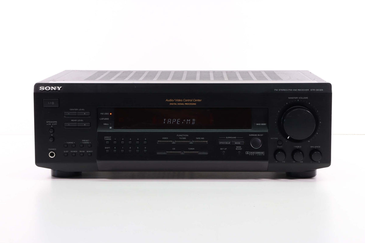SONY STR-DE325 FM Stereo/FM-AM Receiver (No Remote) — SpenCertified