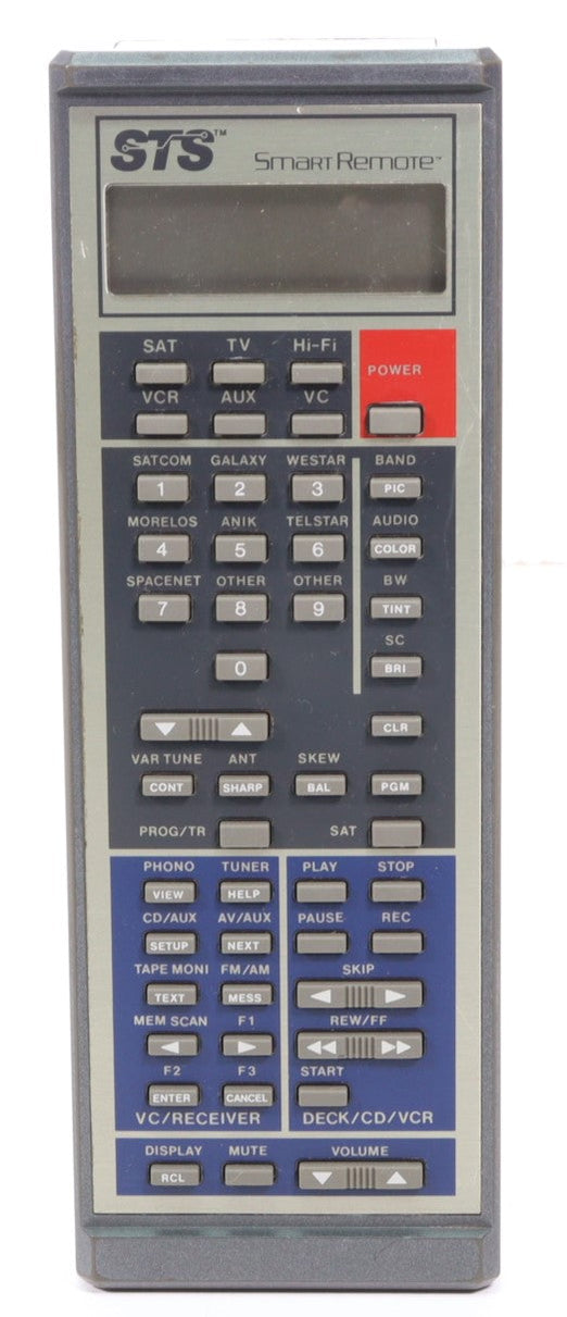 STS SR100 Remote Control for Satellite Receiver SR100 — SpenCertified
