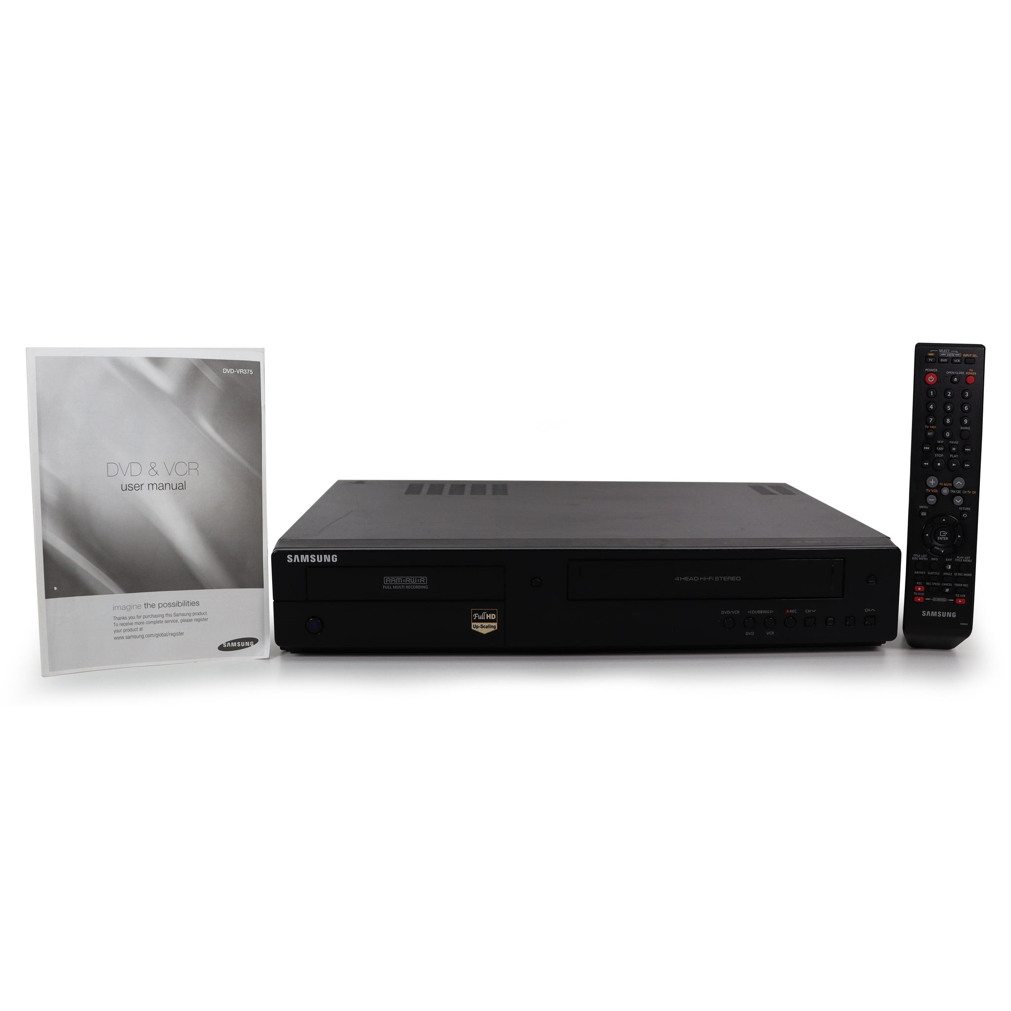 SV2000 WV20V6 VCR DVD Combo Recorder VHS to DVD Converter — SpenCertified