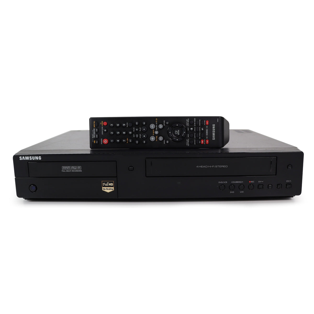 Samsung DVD-VR375 DVD/VCR Combo Recorder Converter 1080P HDMI Upconver ...