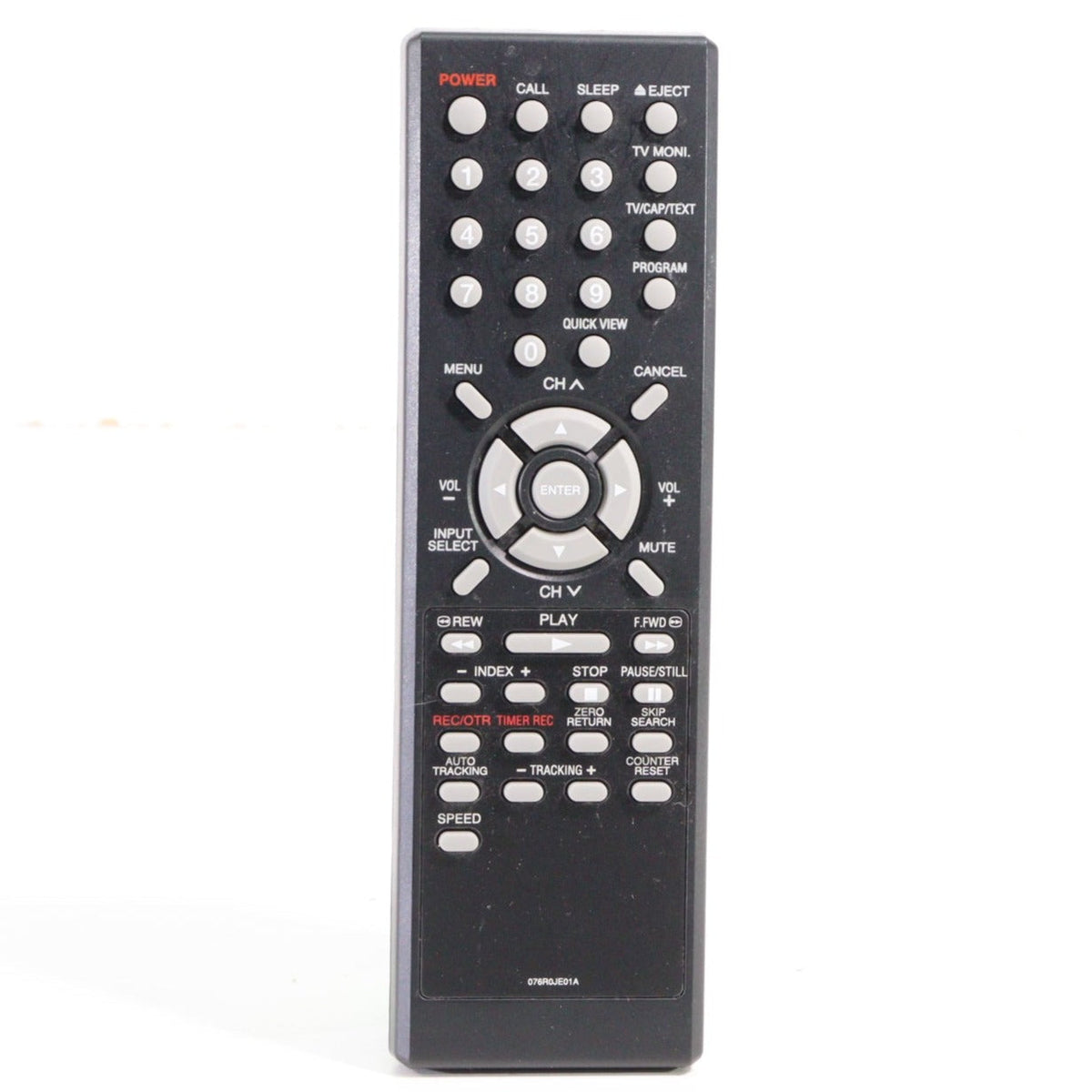Sansui 076R0JE01A Remote Control for CRT TV VCR Combo COM3101B ...