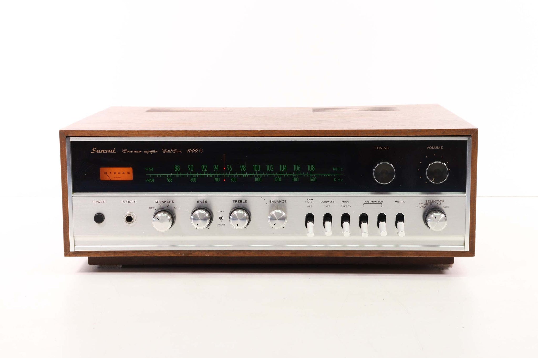 Sansui 1000 X Solid State AM/FM Stereo Tuner Amplifier