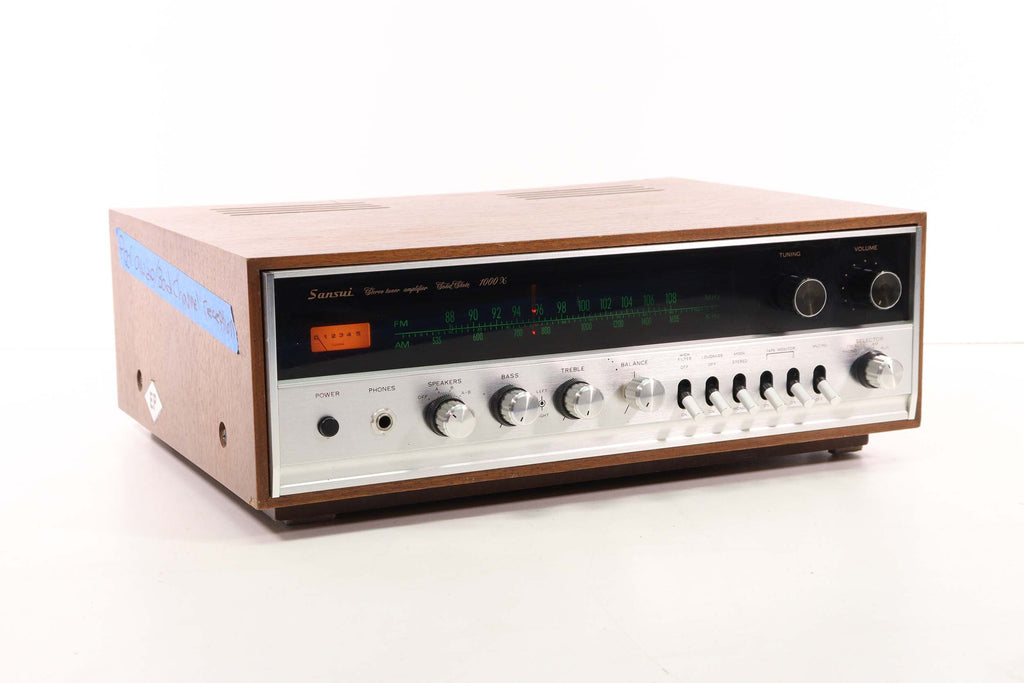 Sansui 1000 X Solid State AM/FM Stereo Tuner Amplifier