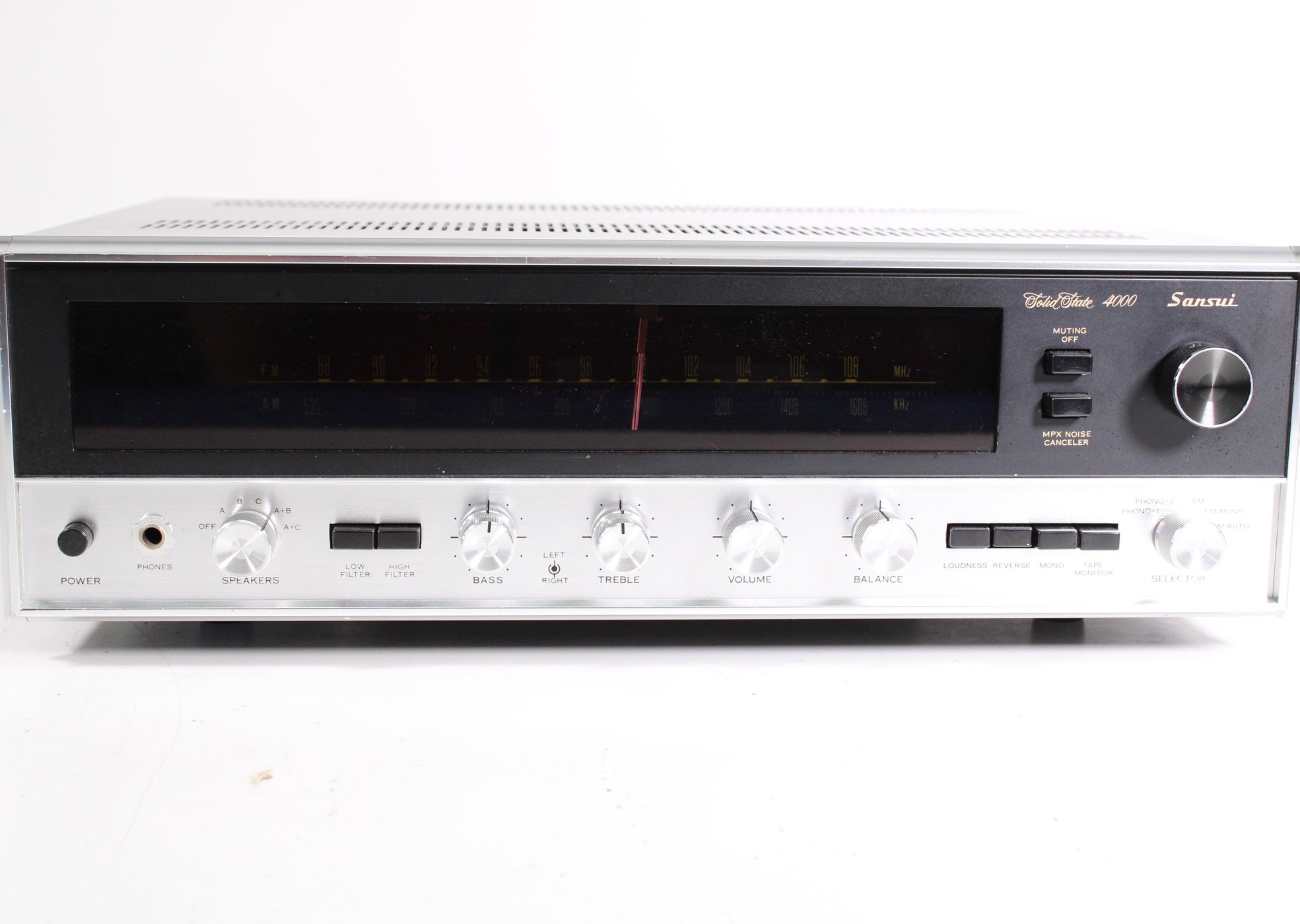 Sansui 4000 Vintage Solid State AM FM MPX Stereo Receiver — SpenCertified