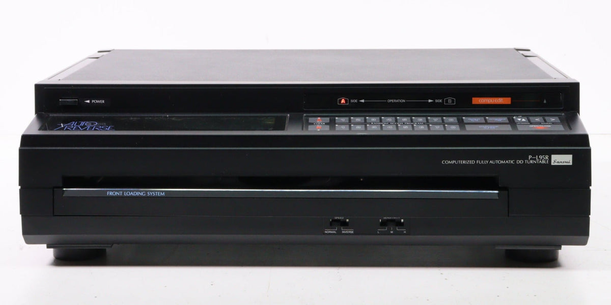 Sansui P-L95R Linear Tracking Turntable | Fully Automatic — SpenCertified