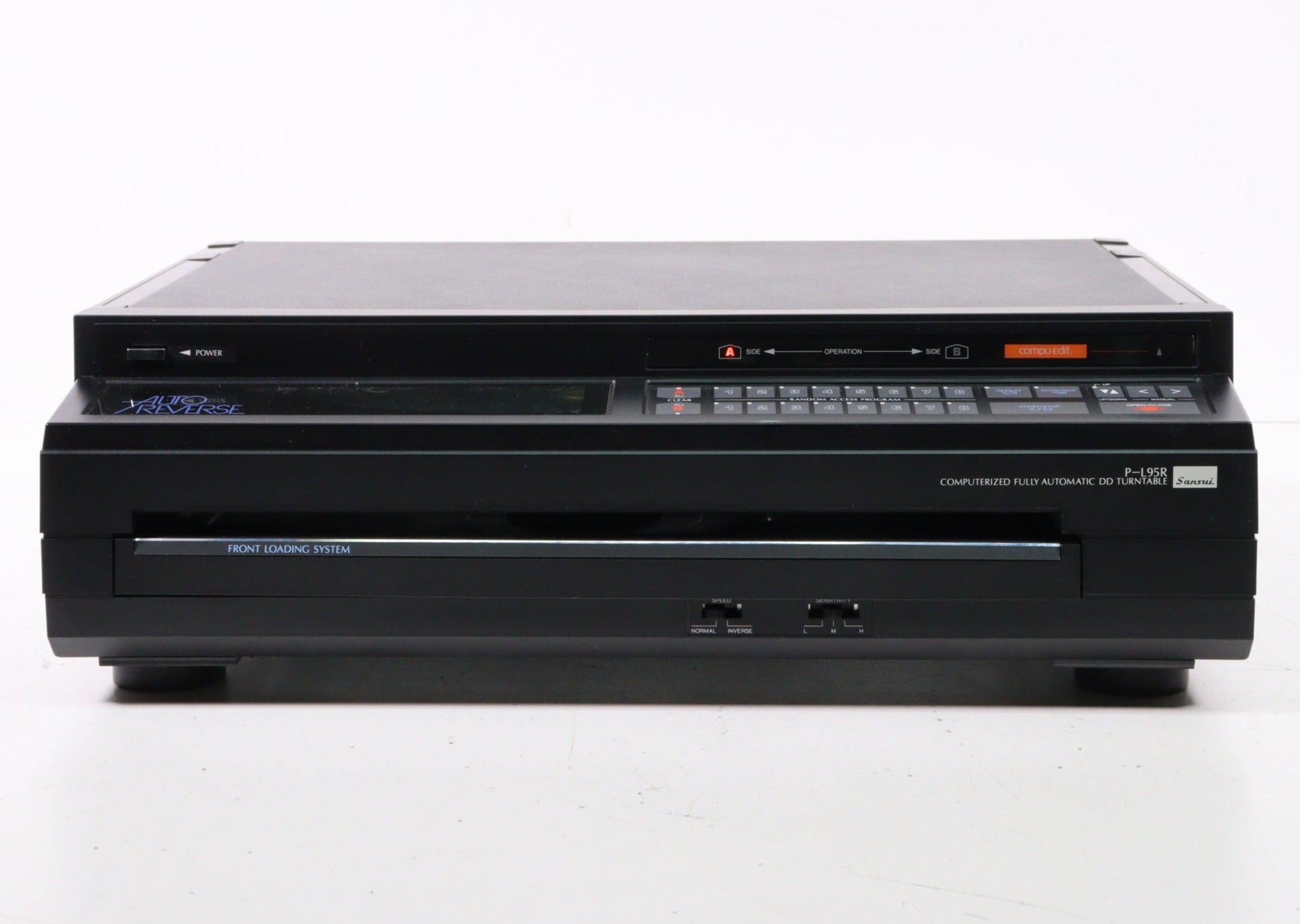 Sansui P-L95R Linear Tracking Turntable | Fully Automatic — SpenCertified