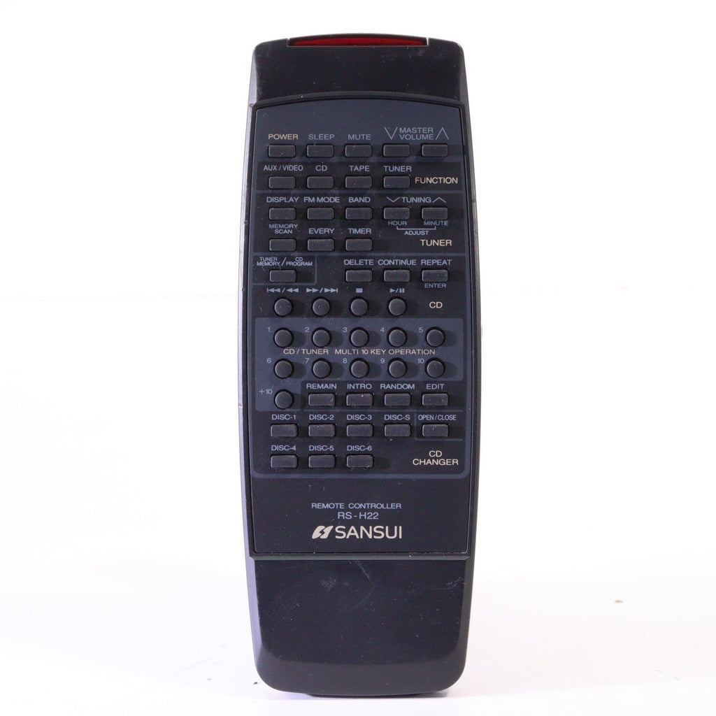 Sansui RS-H22 Remote Control for CD Changer Mini Component System MS-7
