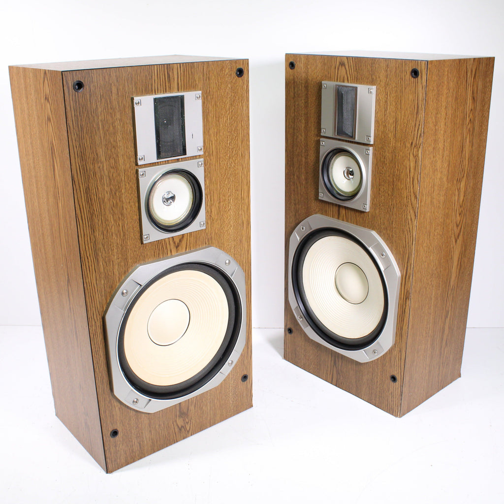 Sansui S-61U Vintage 3-Way Speaker System Pair