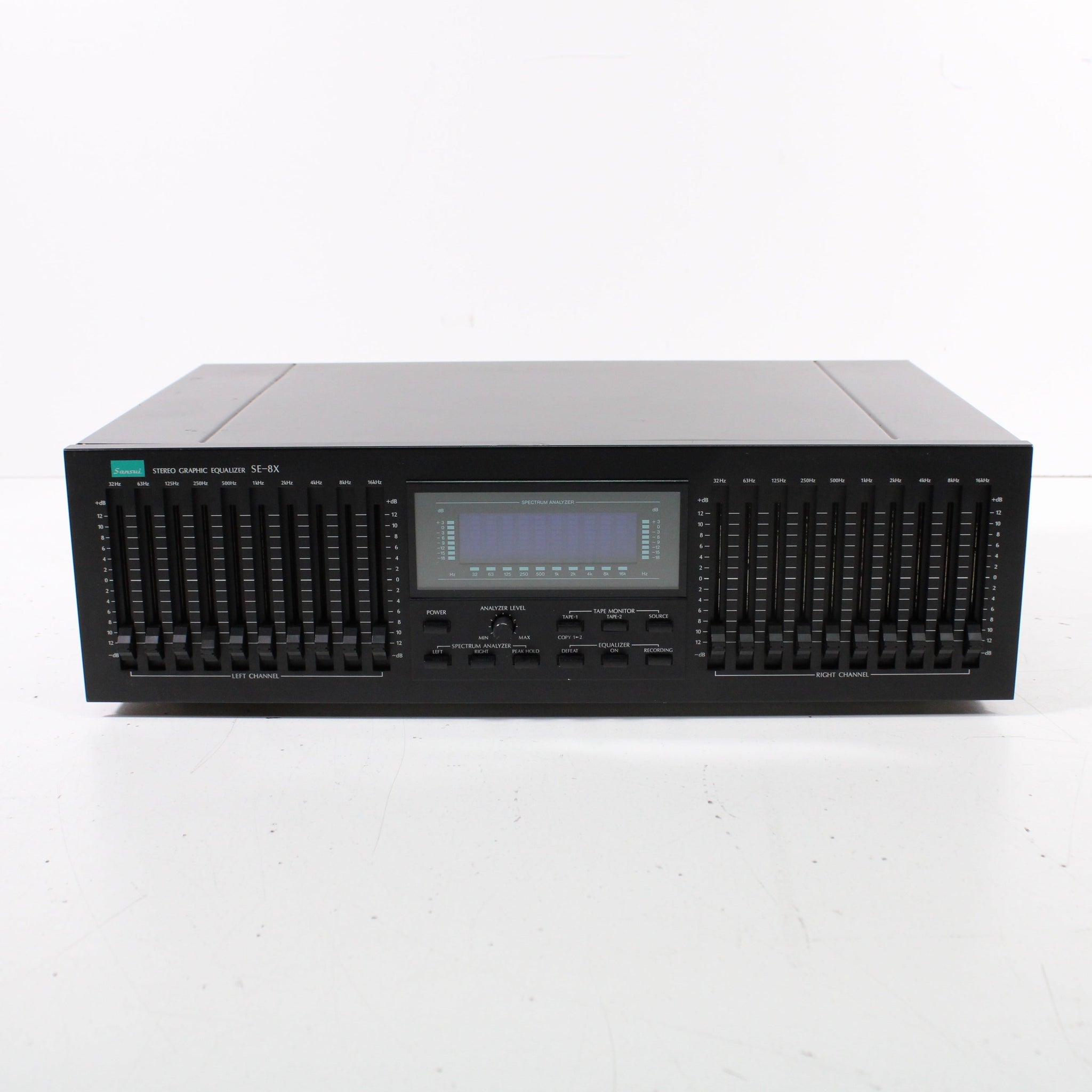 Sansui SE-8X 10-Band Stereo Graphic Equalizer Spectrum Analyzer (1983)