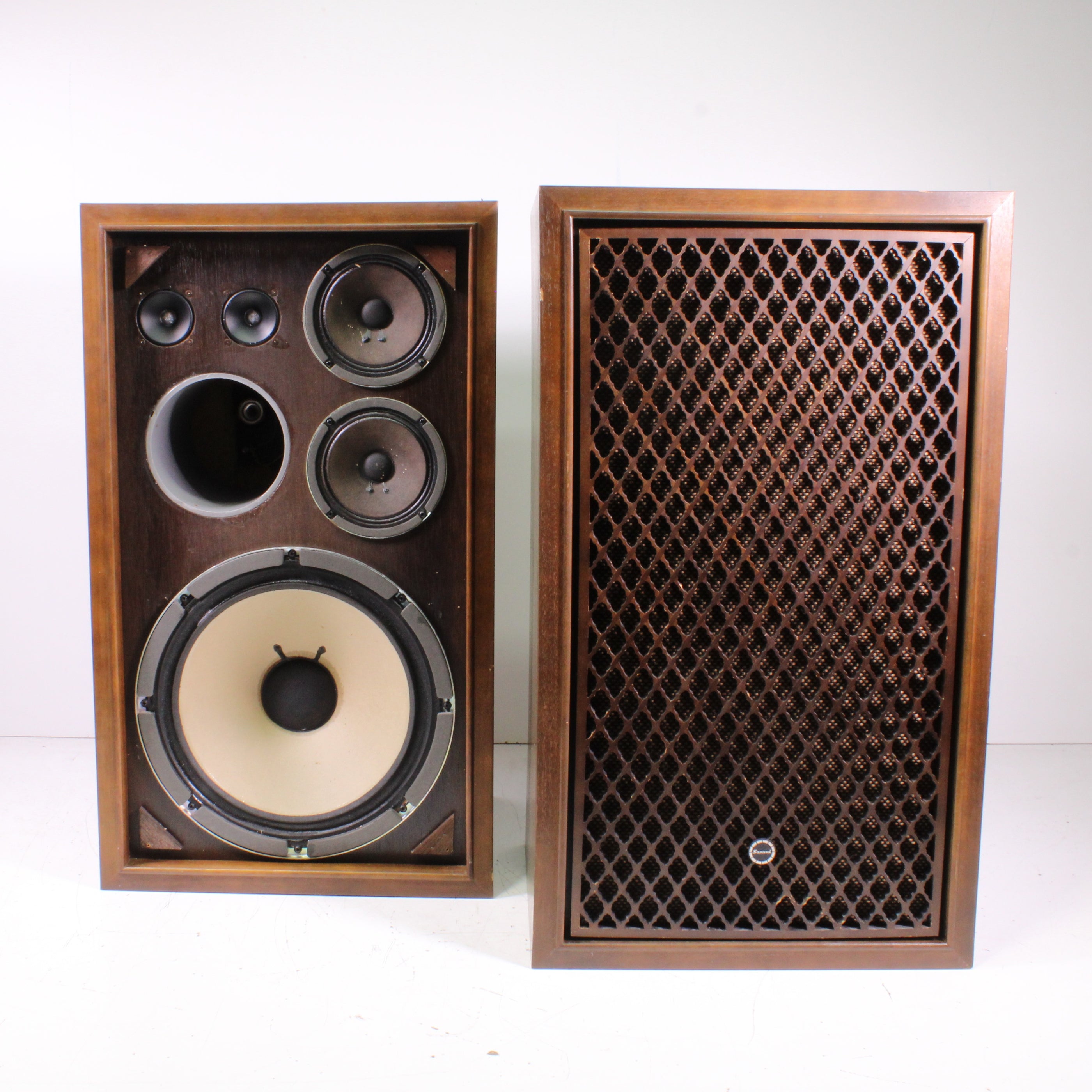 Sansui SP-200 3-Way Loudspeaker System Pair Vintage (1969) — SpenCertified