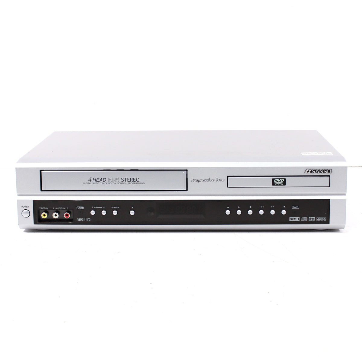 Sansui VRDVD4001 VCR DVD Combo Player Digital Auto Tracking (2003 ...