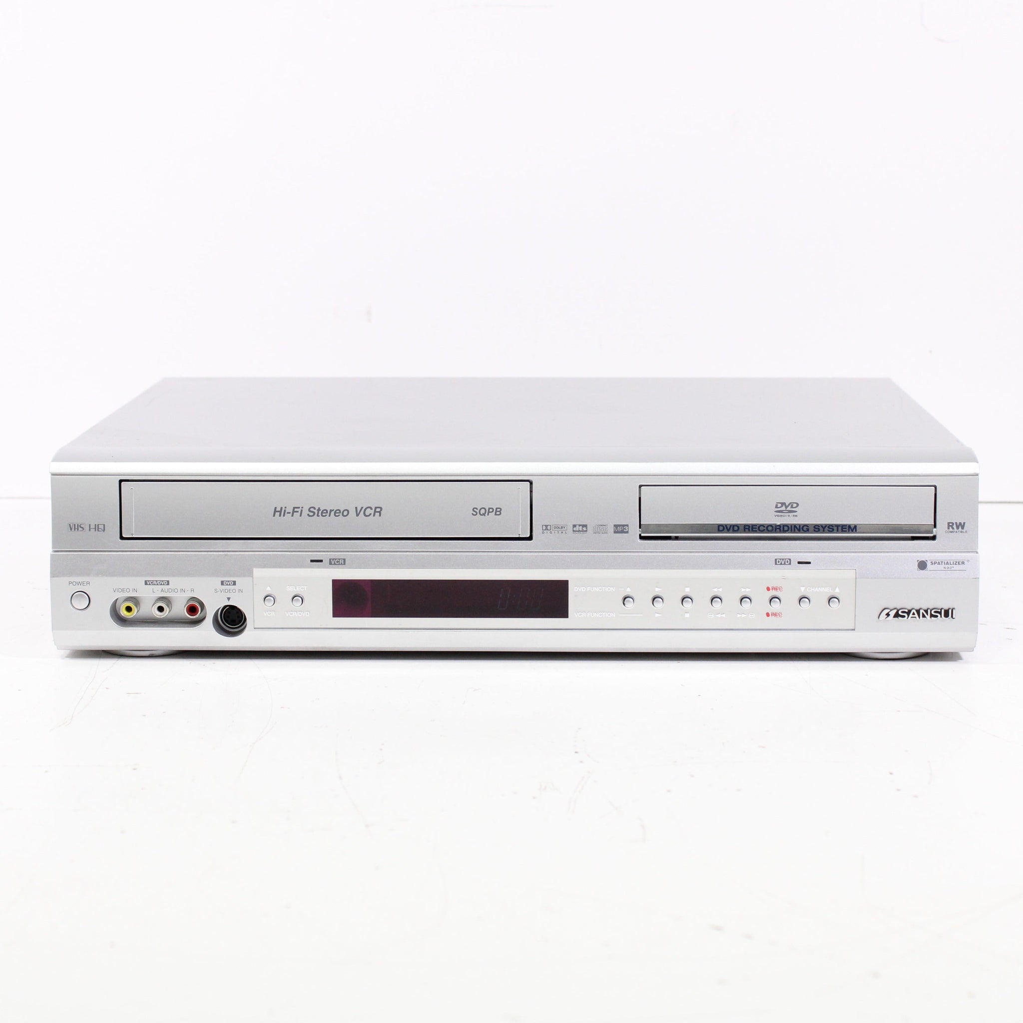 Sansui VRDVD4005 VCR DVD Recorder Combo VHS to DVD Converter (2003 ...