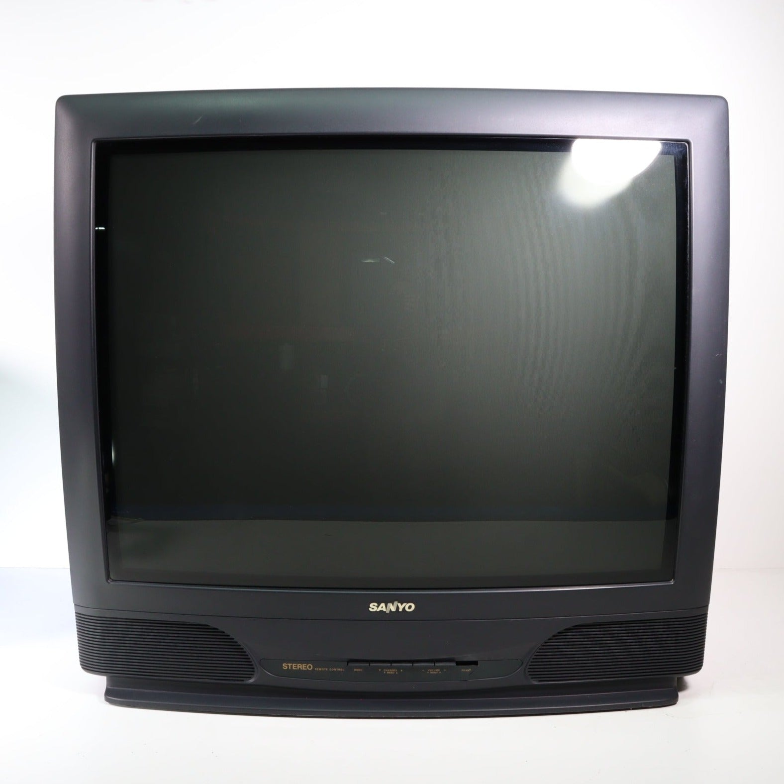Sanyo DS31650 Retro Color Television (MISSING POWER BUTTON)