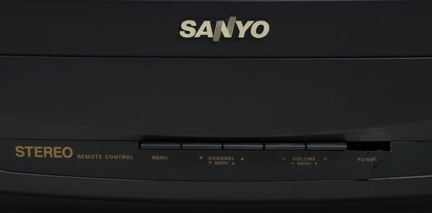 Sanyo DS31650 Retro Color Television (MISSING POWER BUTTON) — SpenCertified
