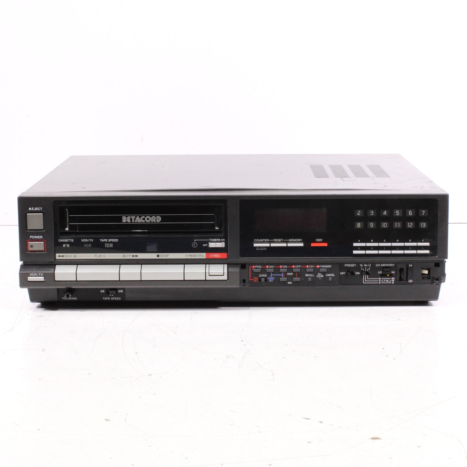 Refurbished Betamax Machines | Vintage Sony Beta VCRs — SpenCertified