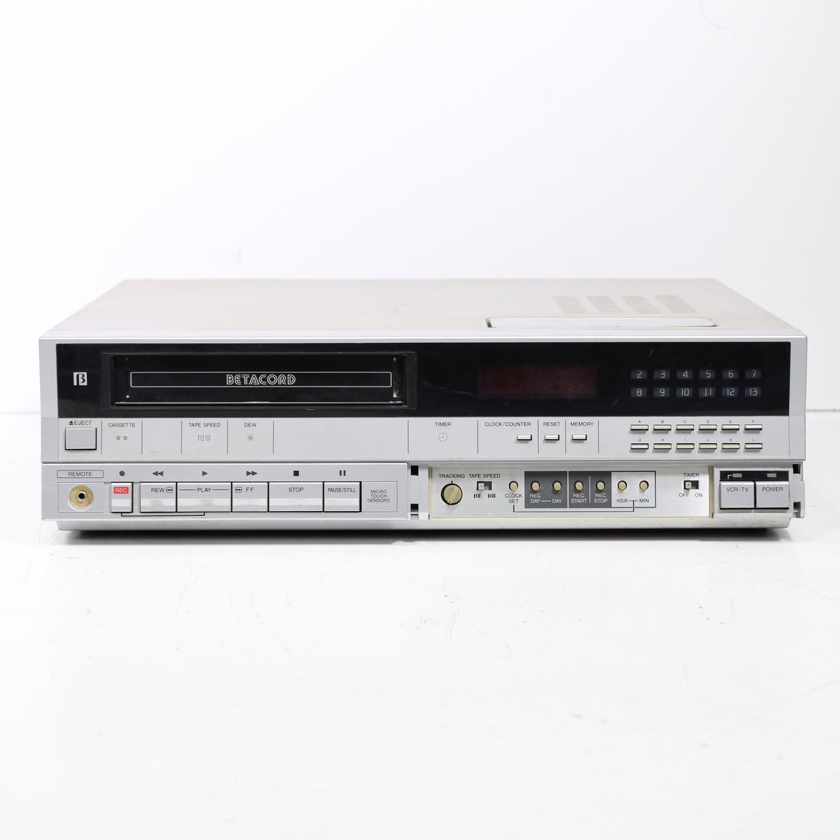 Sanyo VCR 4590 Betamax Video Tape Recorder Player Betacord (1983 ...