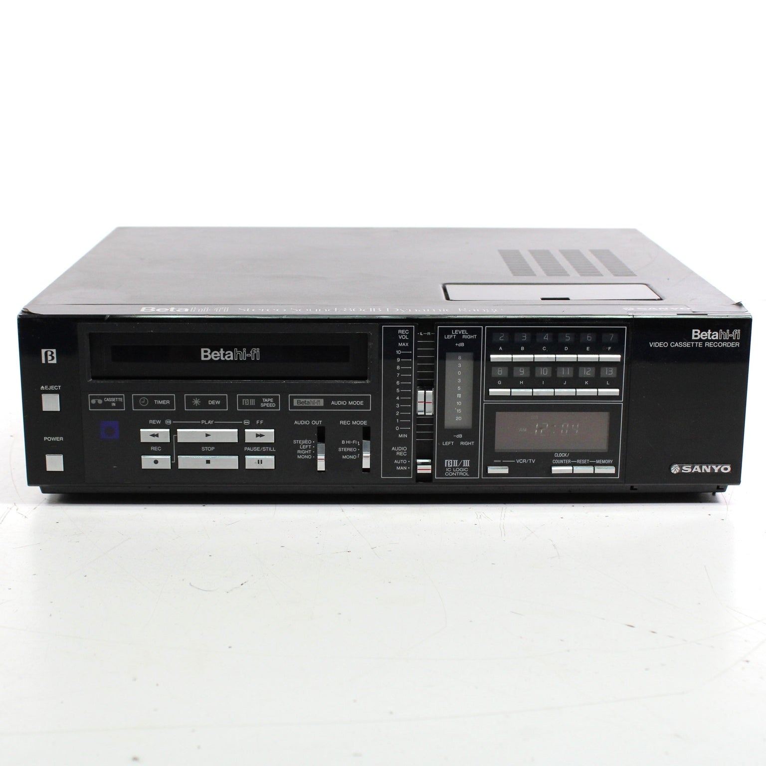 Refurbished Betamax Machines | Vintage Sony Beta VCRs — SpenCertified