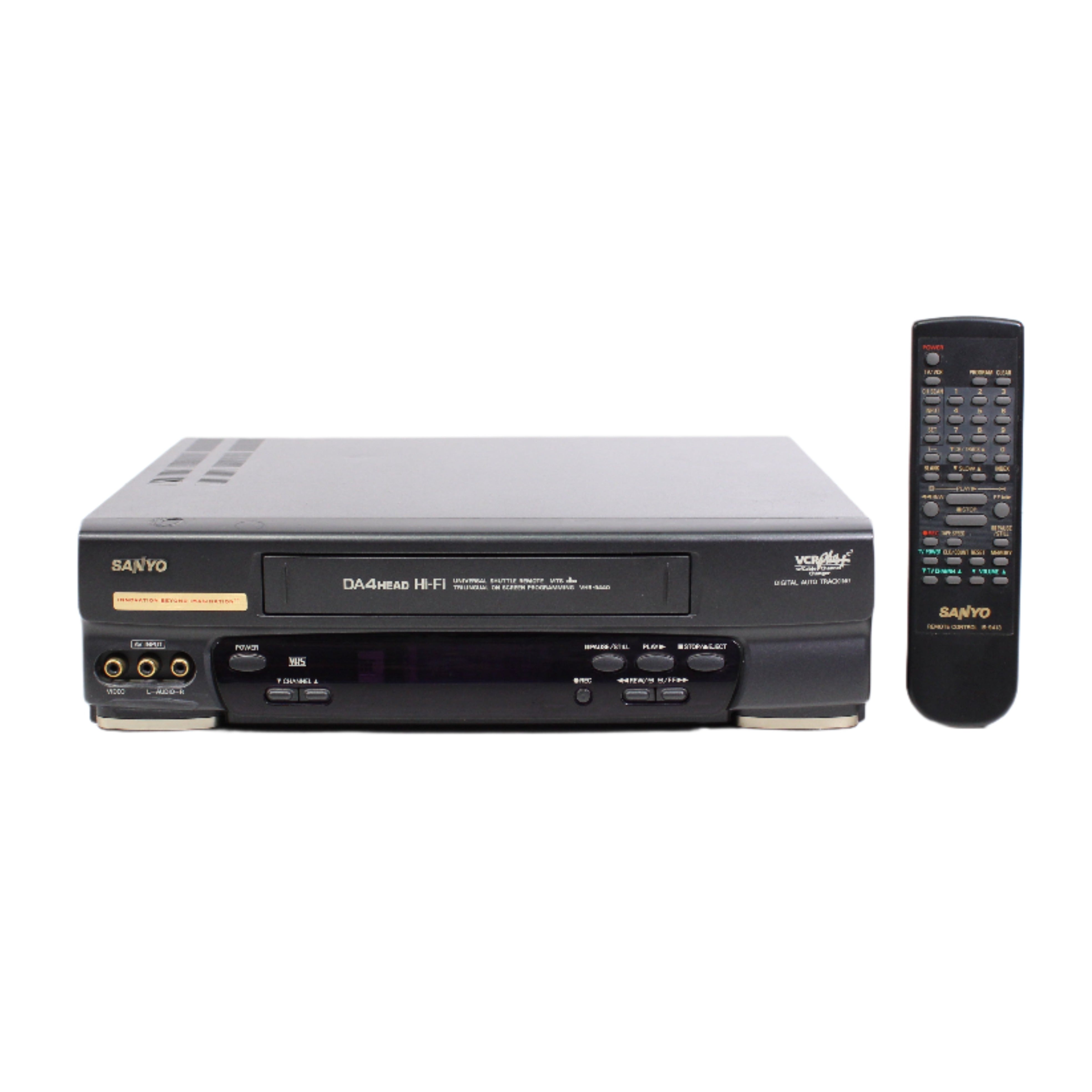 Sanyo VHR-9440 4-Head Hi-Fi VCR VHS Player Digital Auto Tracking