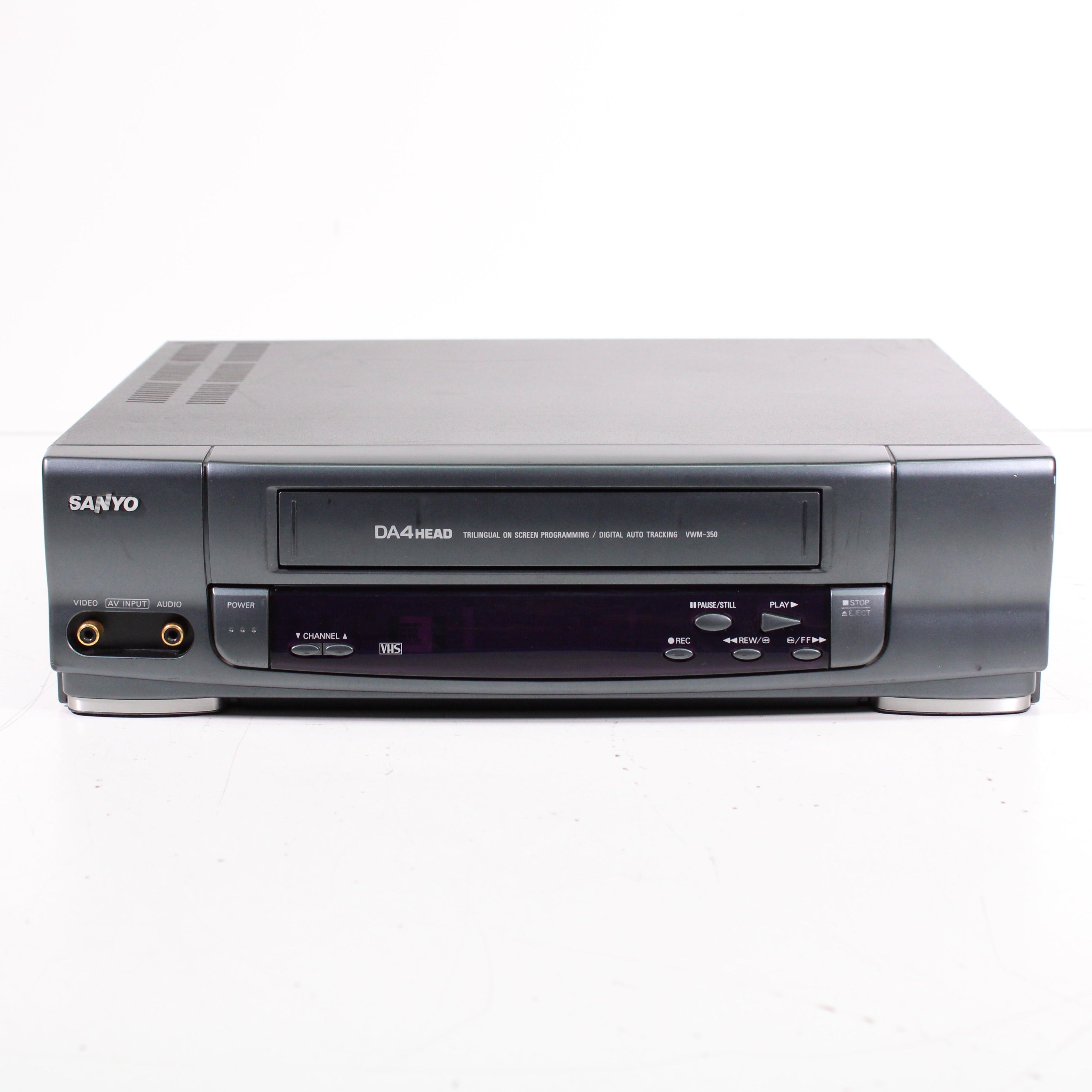 Sanyo VWM-350 VCR Video Cassette Player Recorder with Digital Auto Tra