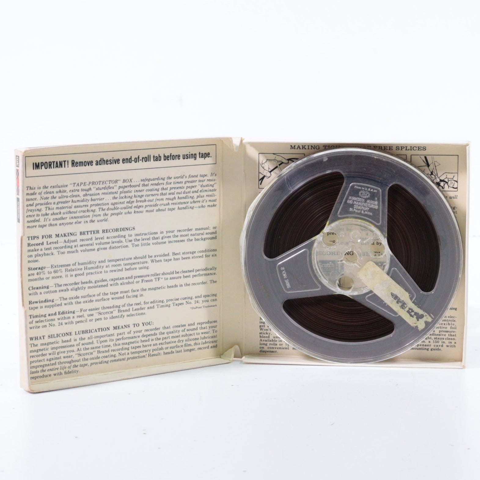 Scotch Magnetic Tape 3M Vintage Reel-to-Reel Recording Film (Bundle of